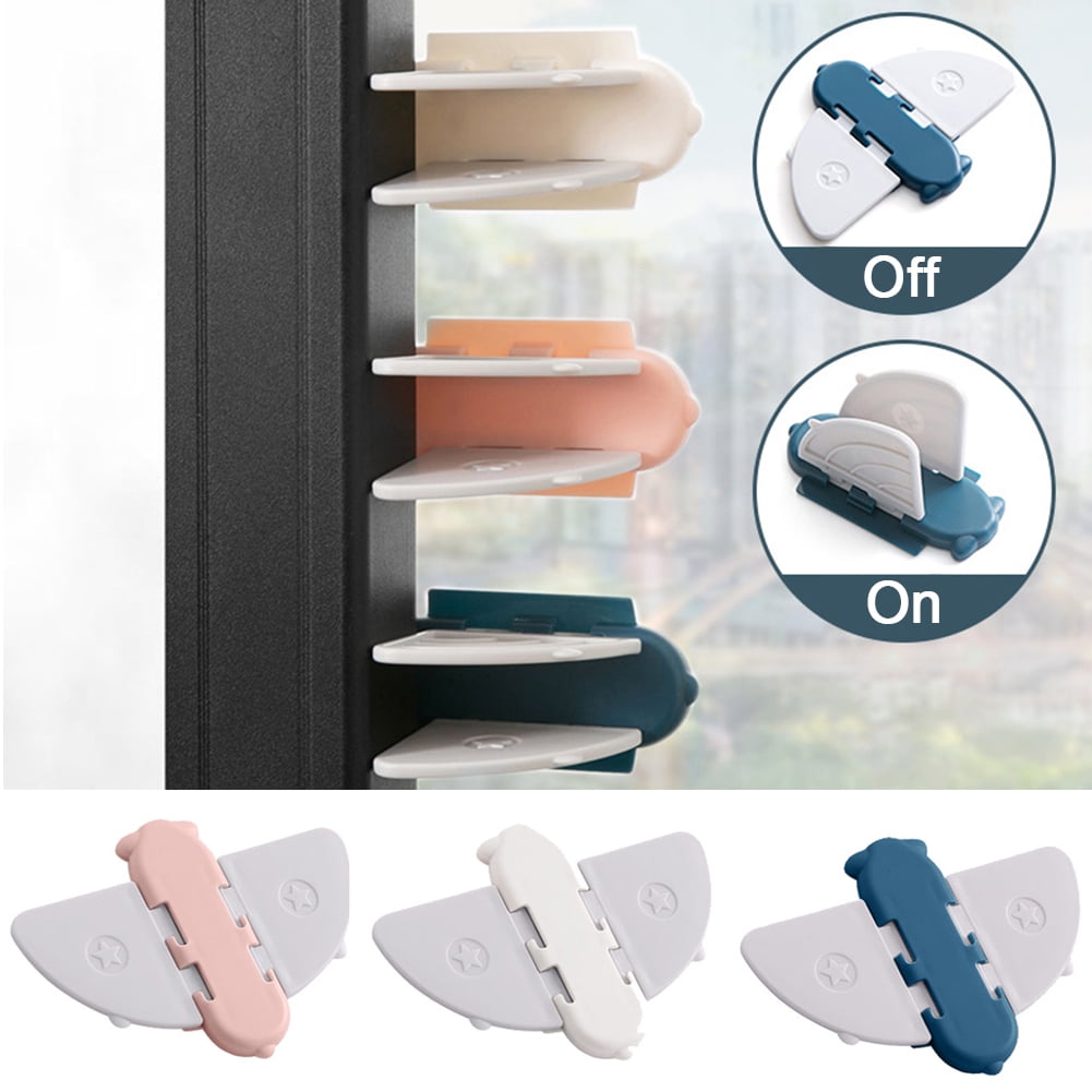 Vnanda Sliding Door Lock for Child with Extra Adhesive Baby Proof Glass ...