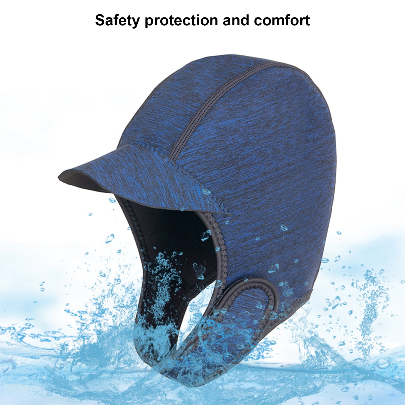 Vnanda Wetsuit Hood with Wide Brim & Adjustable Chin Strap 2mm Neoprene ... Vnanda Wetsuit Hood with Wide Brim & Adjustable Chin Strap 2mm Neoprene ...