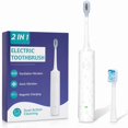 Vnina Rotating Electric Toothbrush for Adults, Rechargeable Sonic ...