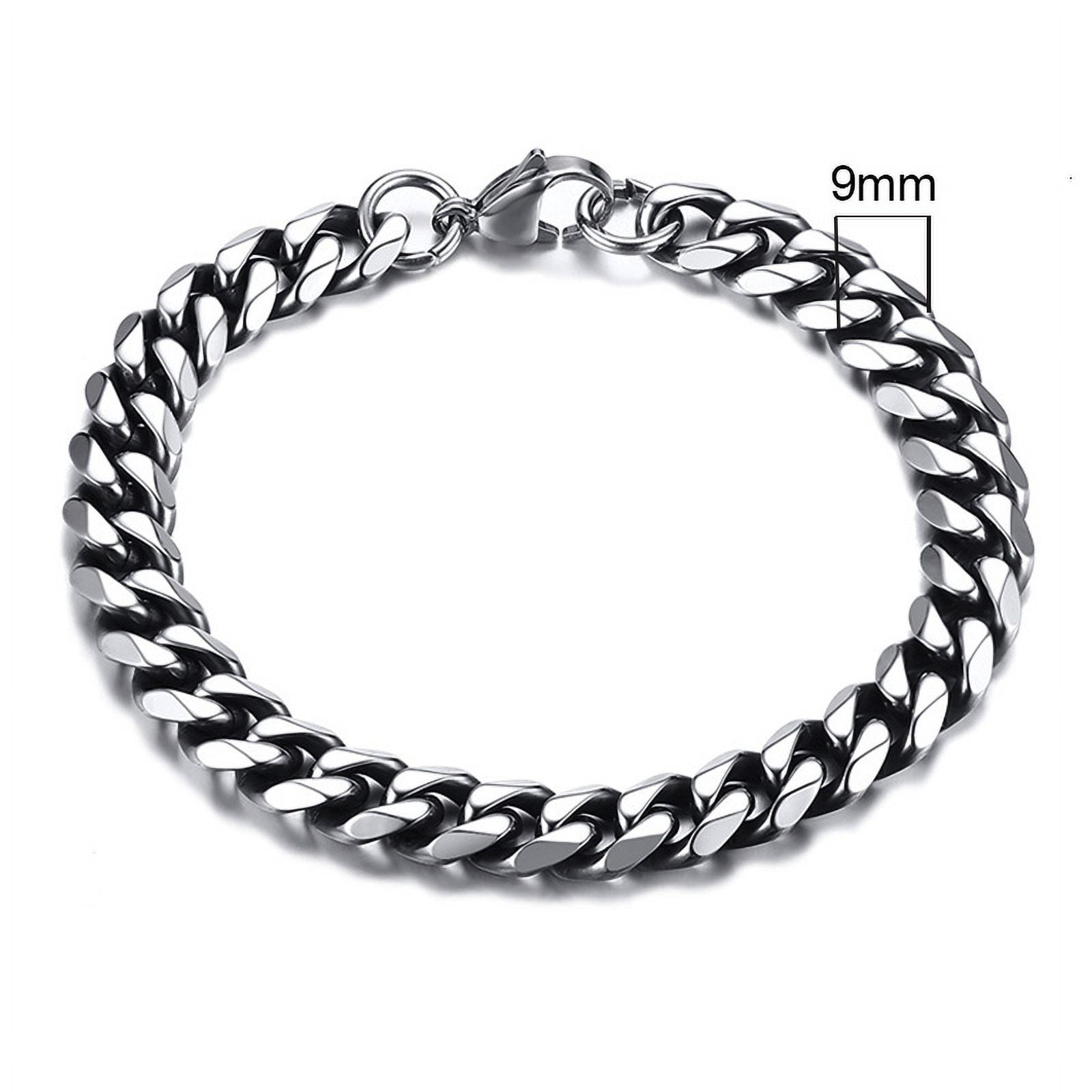 Vnox Wolesale 3-11mm Chunky Miami Curb Chain Bracelet for Men ...