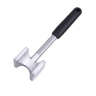 Gourmet Easy - Stainless Steel Non-Slip Grip Meat Tenderizer - Walmart.com