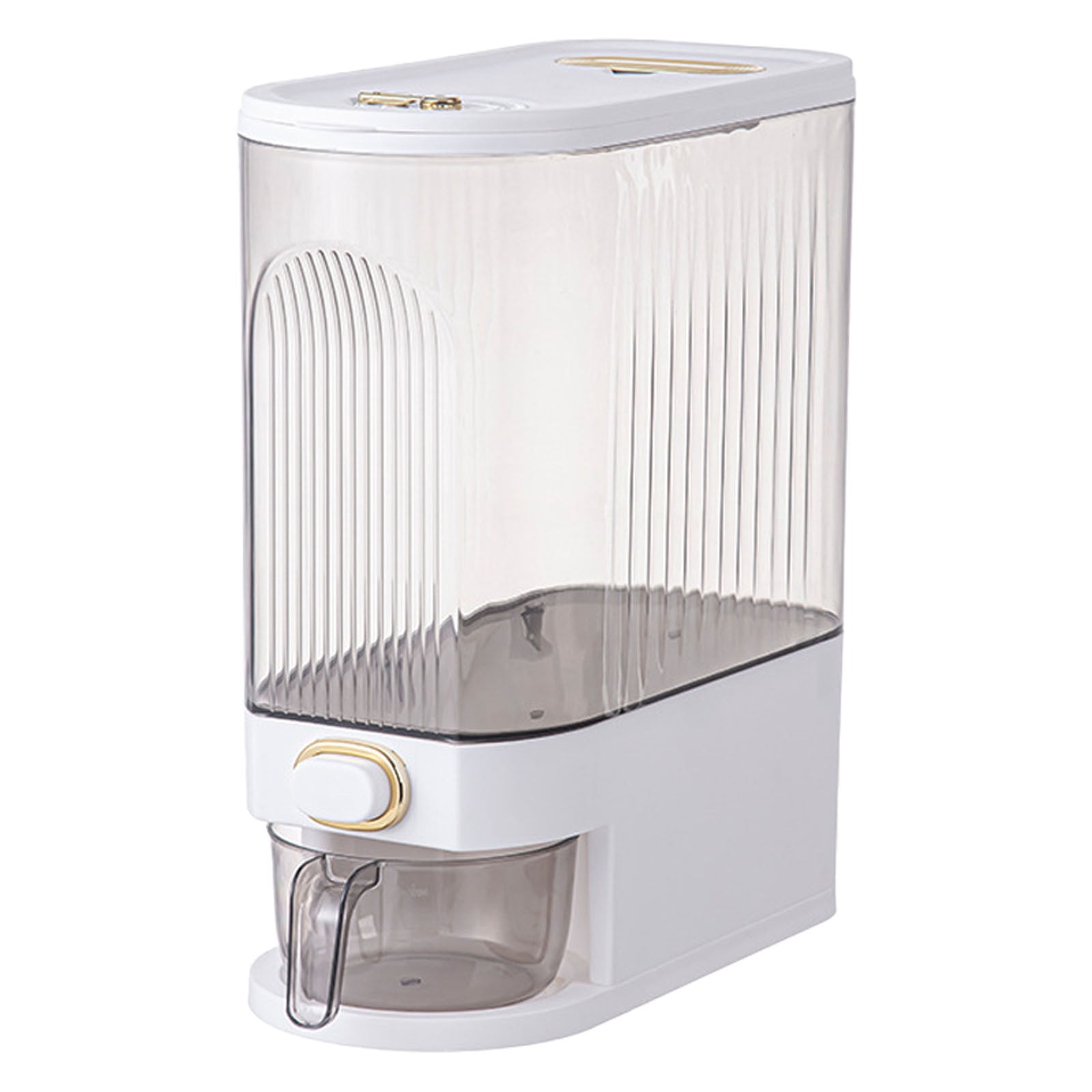 Vntub Rice Dispenser Cereal Containers Storage Sealed Proof Cereal ...