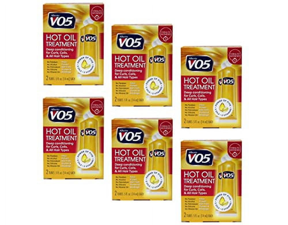 Vo5 Hot Oil Therapy Treatment 2 Count 0.5 Ounce (14ml) (6 Pack ...