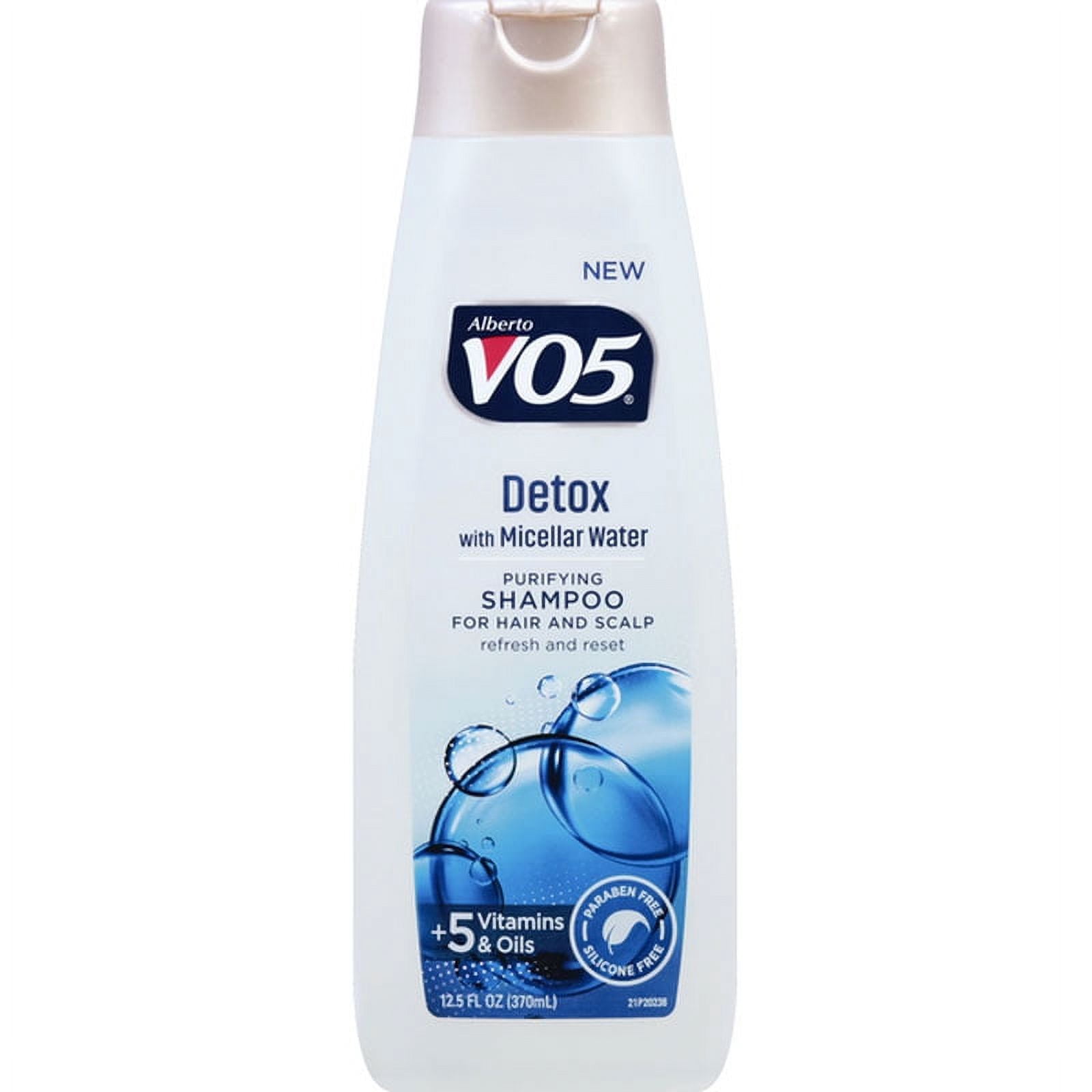Vo5 Purifying Shampoo, Detox With Micellar Water, 12.5 Oz - Walmart.com