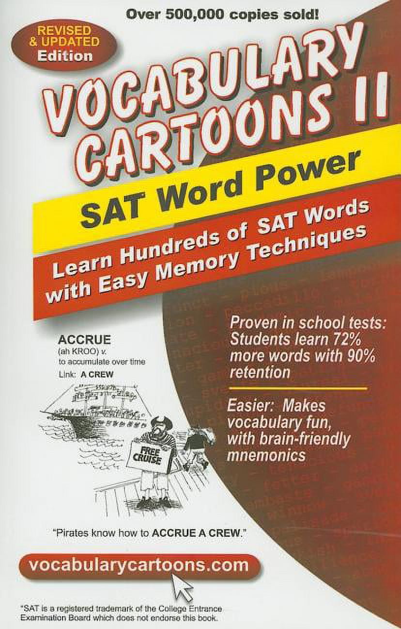 Vocabulary Cartoons II, SAT Word Power : Learn Hundreds of SAT Words ...