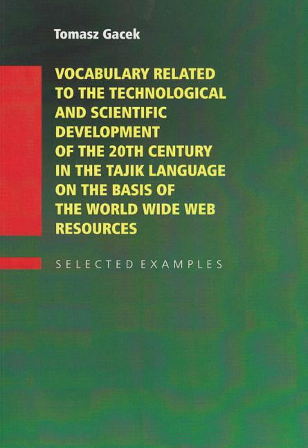 Vocabulary Related to the Technological and Scientific Development of ...