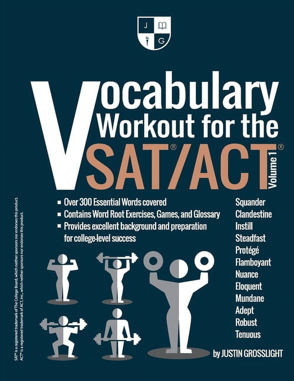 Vocabulary Workout for the SAT/ACT: Volume 1 (Paperback) by Justin ...