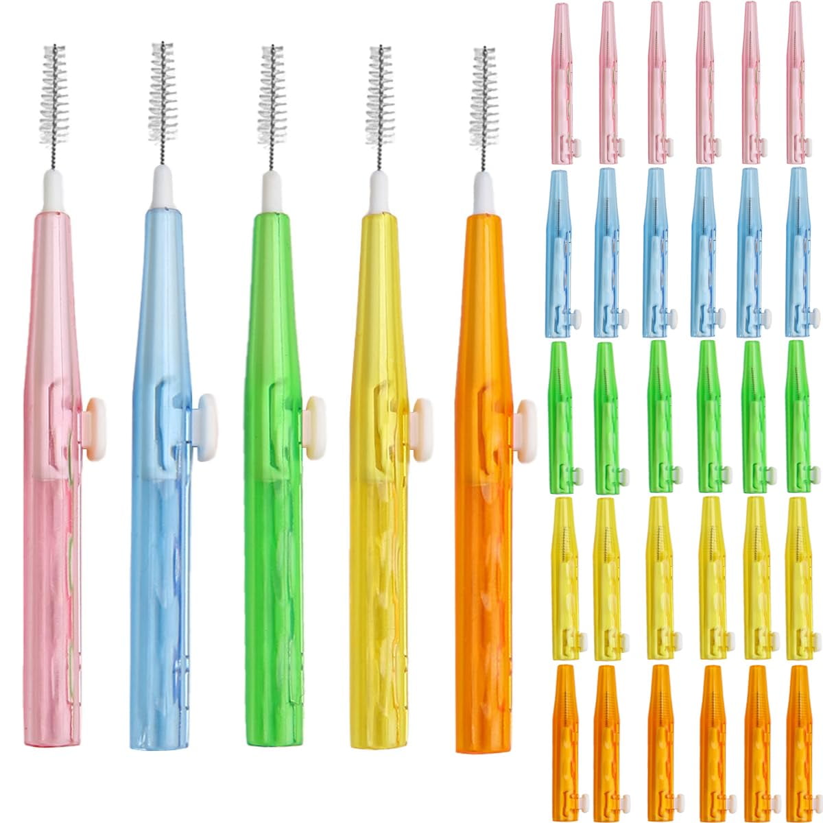 Vocadok L-Shaped Interdental Brushes DHF10 Oral Dental Hygiene Brush ...