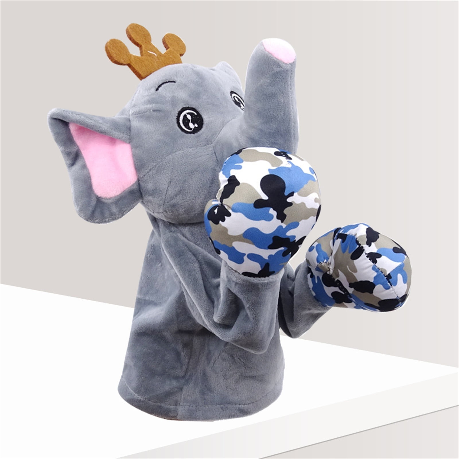 Vocalizable Plush Toy Boxing Doll - Interactive Soft Boxing Figure for ...