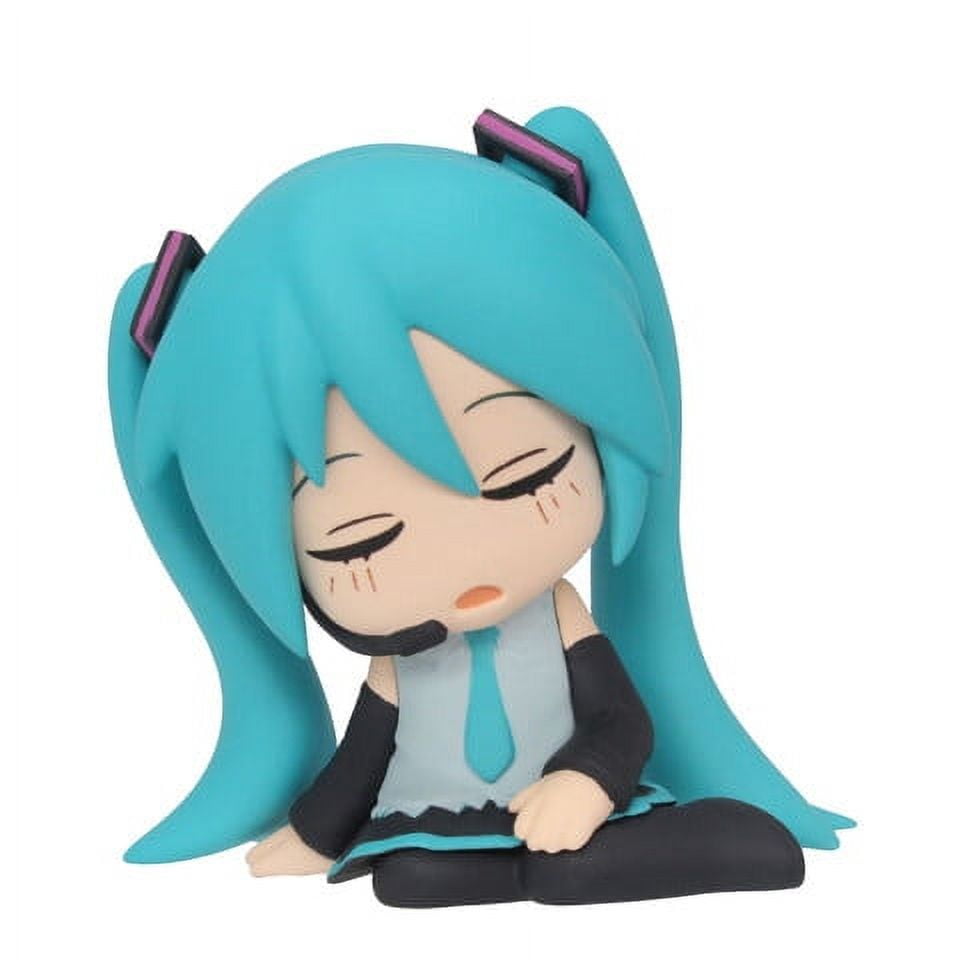 Vocaloid Hatsune Miku Sleeping Mascot Mini Figure, Anime Toy ...