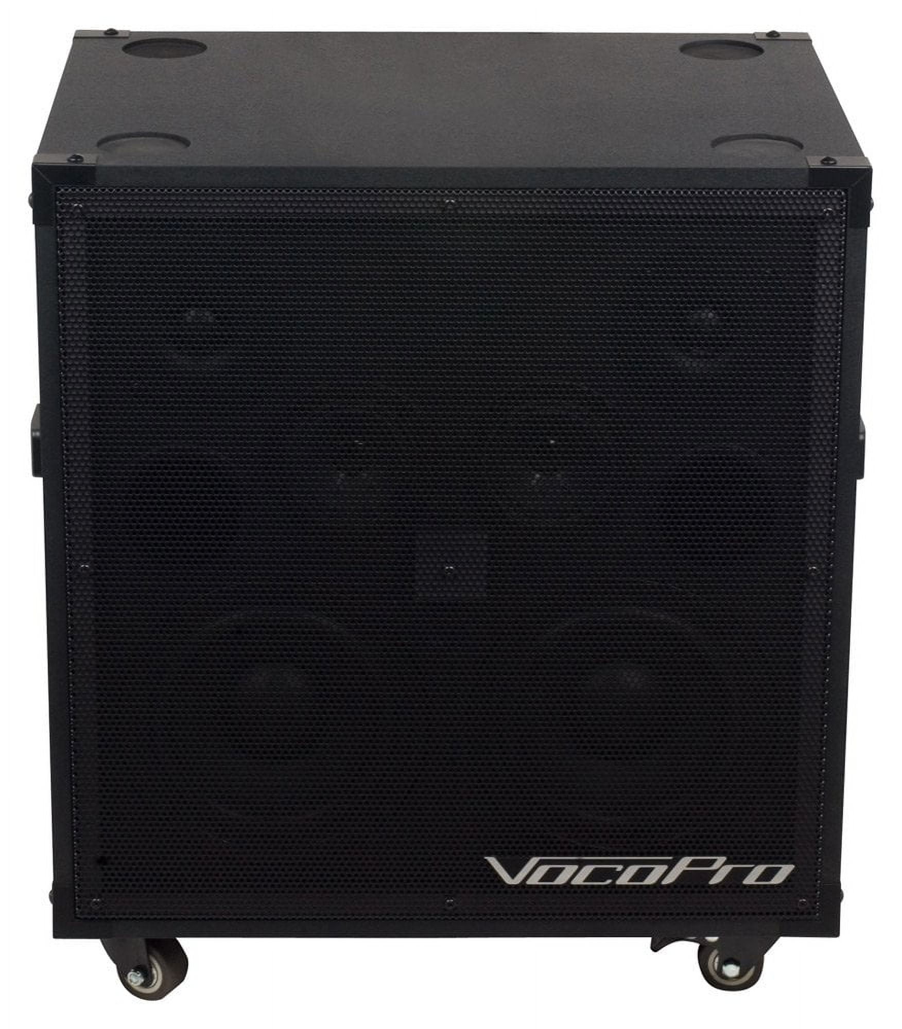 VocoPro CHAMPION-REC/RV SPEAKER Portable Karaoke System - Walmart.com