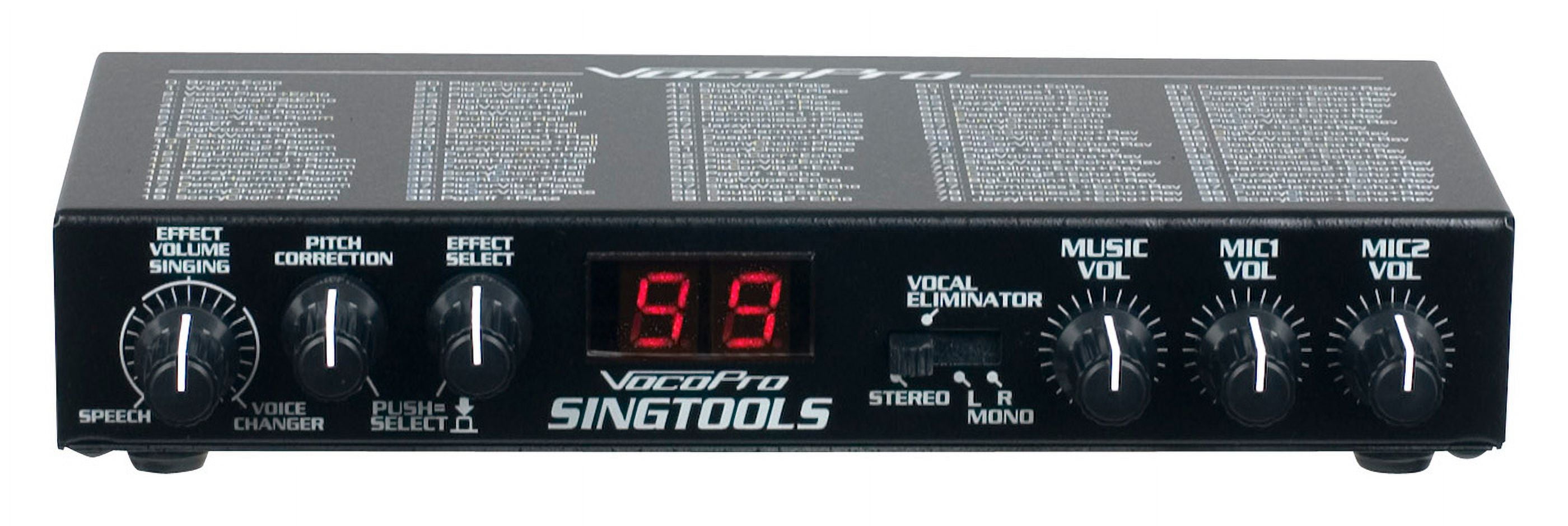 VocoPro SingTools Vocal Effects Mixer - Walmart.com