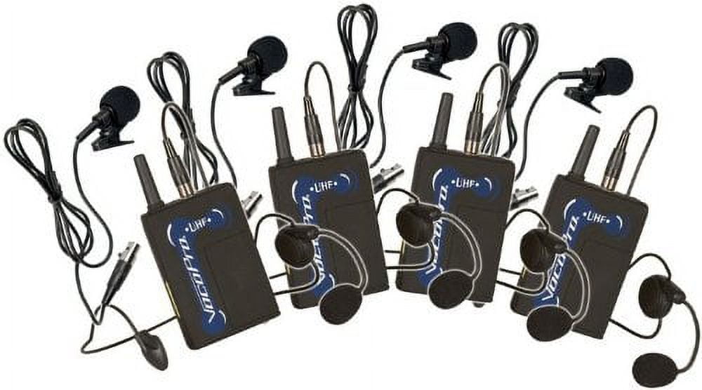 VocoPro UBP-8 UHF Wireless Bodypack Microphone Set - Walmart.com