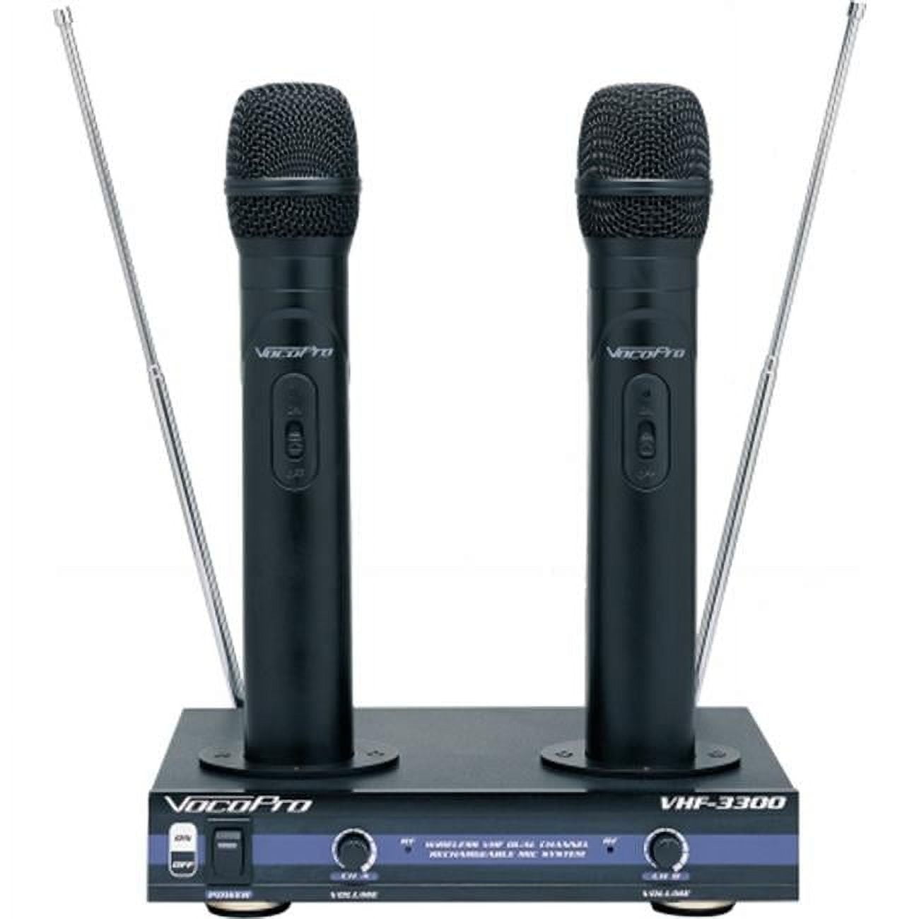 VocoPro VHF-3300 Rechargeable Wireless Microphone - Walmart.com