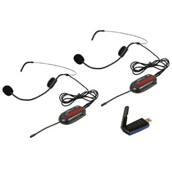 VocoPro Wireless Microphone, Black, Commander-USB-Headset 2 - Walmart.com