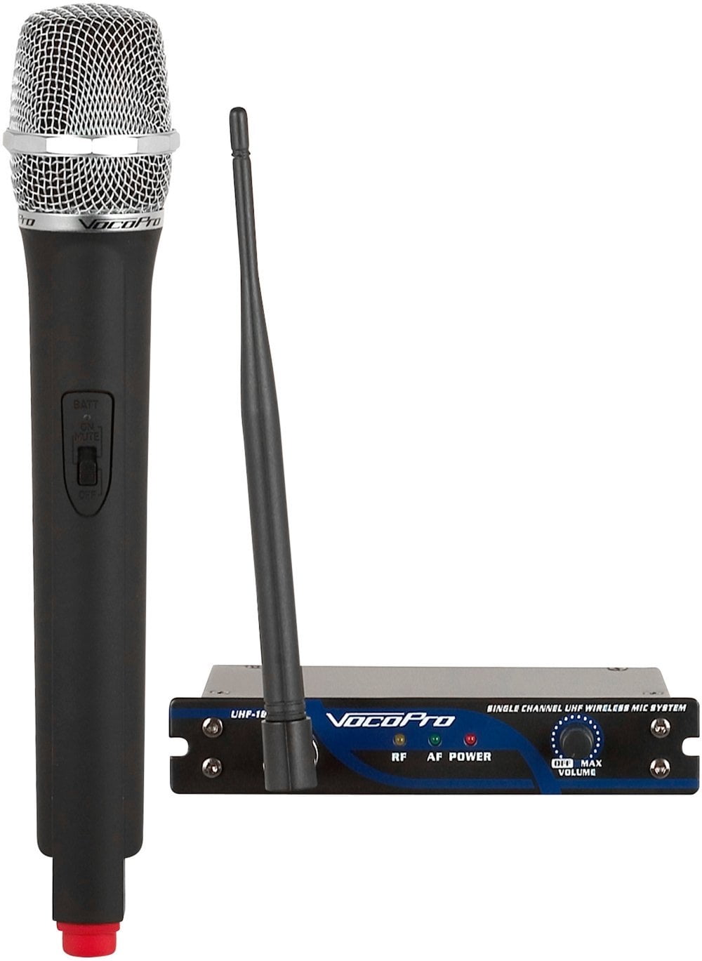Vocopro UHF189M Wireless Crystal Microphone System - Walmart.com