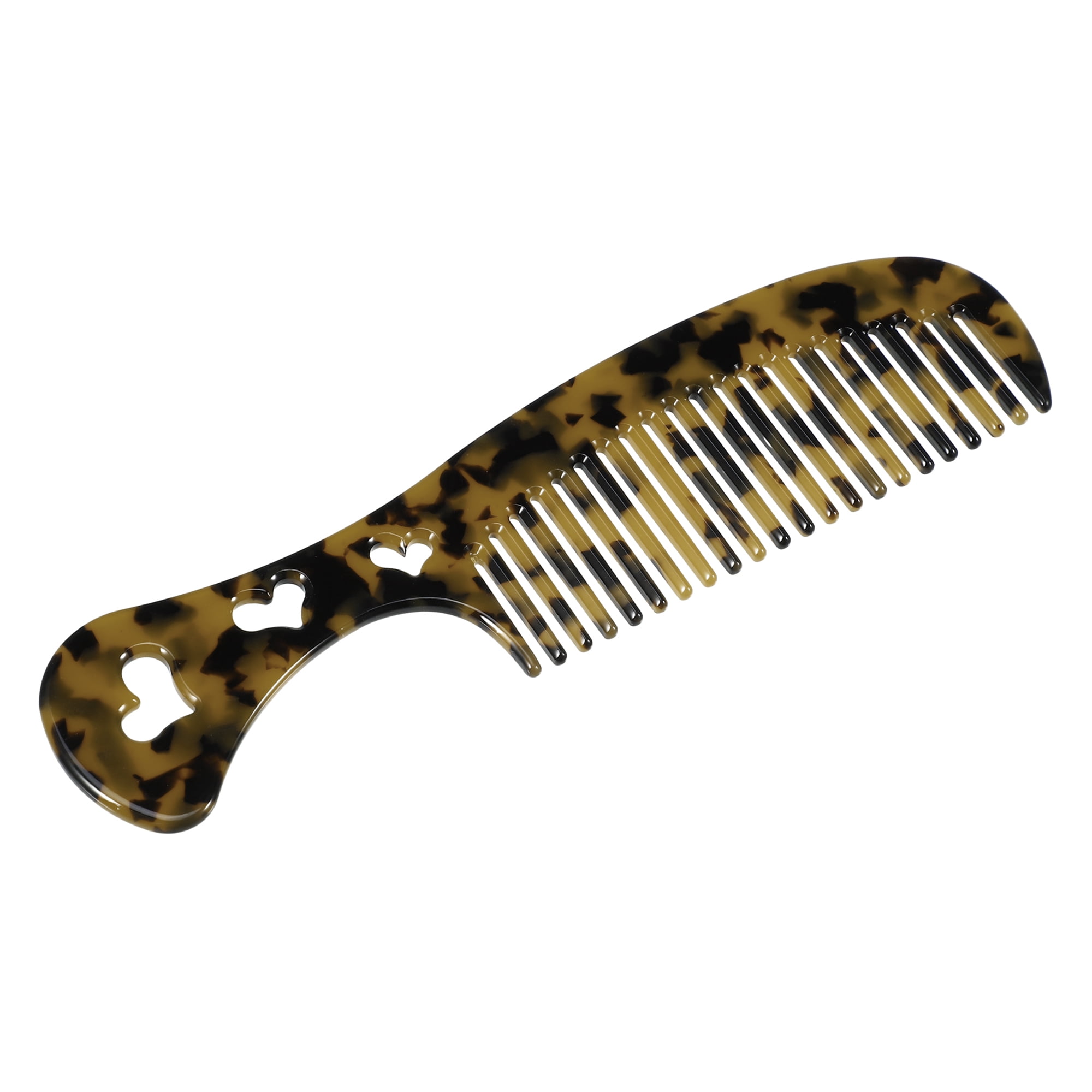 Vocoste 1 Pc Women Heart Style Handheld Wide Tooth Comb for Curly Hair ...