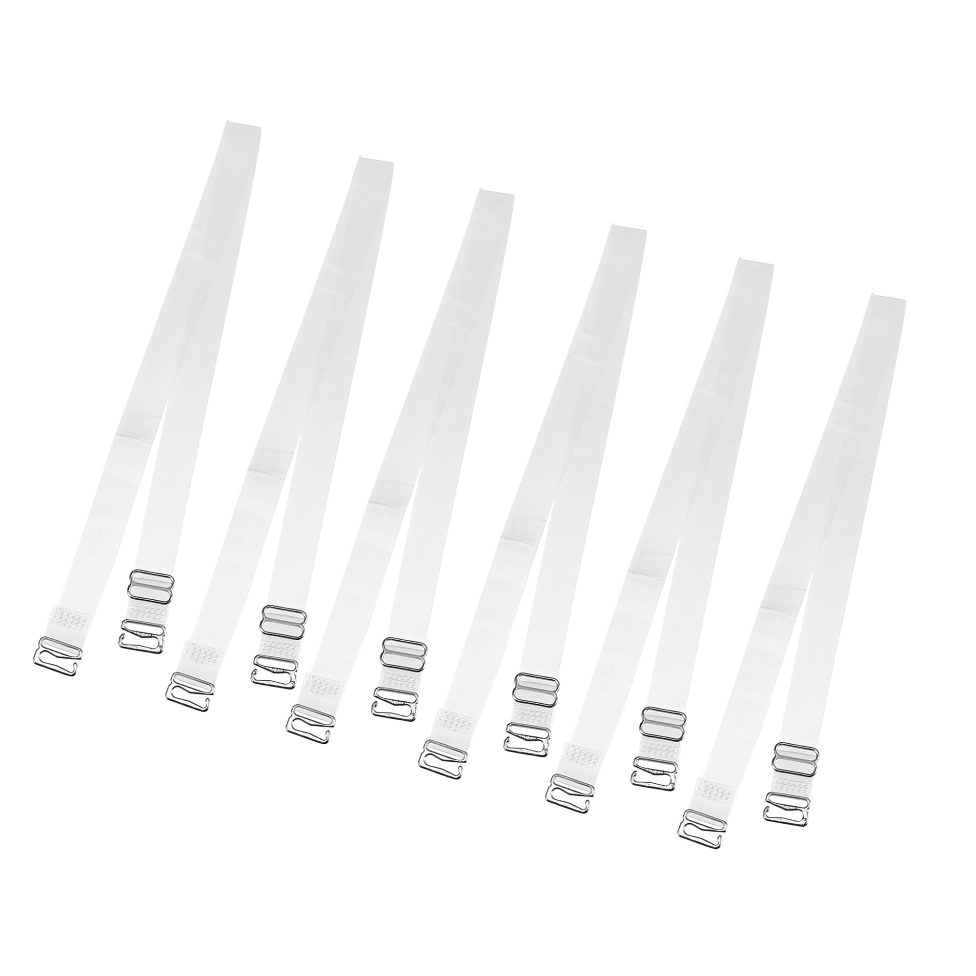 Vocoste 3 Pair Non-Slip Adjustable Invisible Clear Bra Shoulder Strap ...