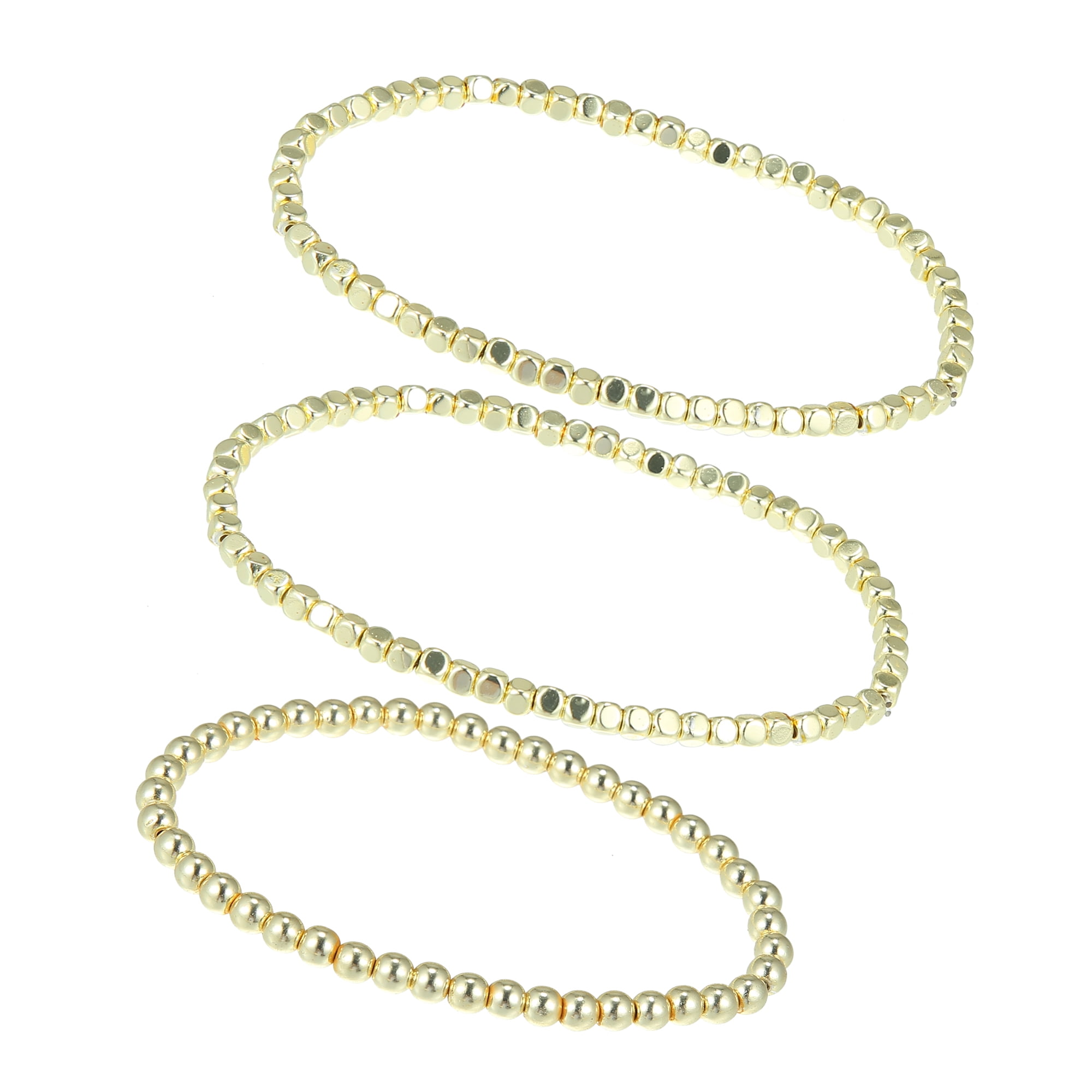 Vocoste Beaded Bracelet for Women Bead Ball Bracelet Stackable ...