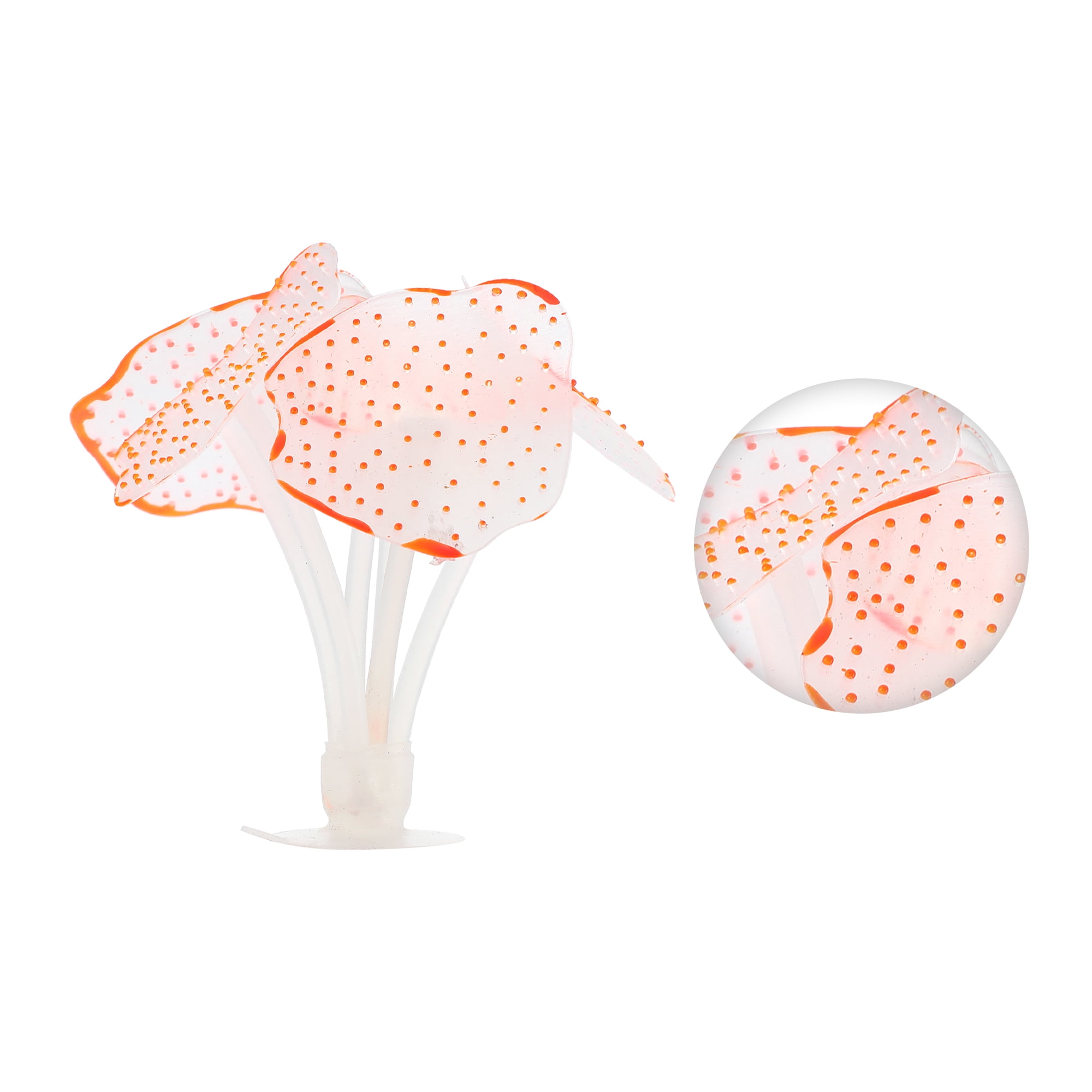 Vocoste Soft Silicone Glowing Aquarium Simulation Coral with Sucker ...