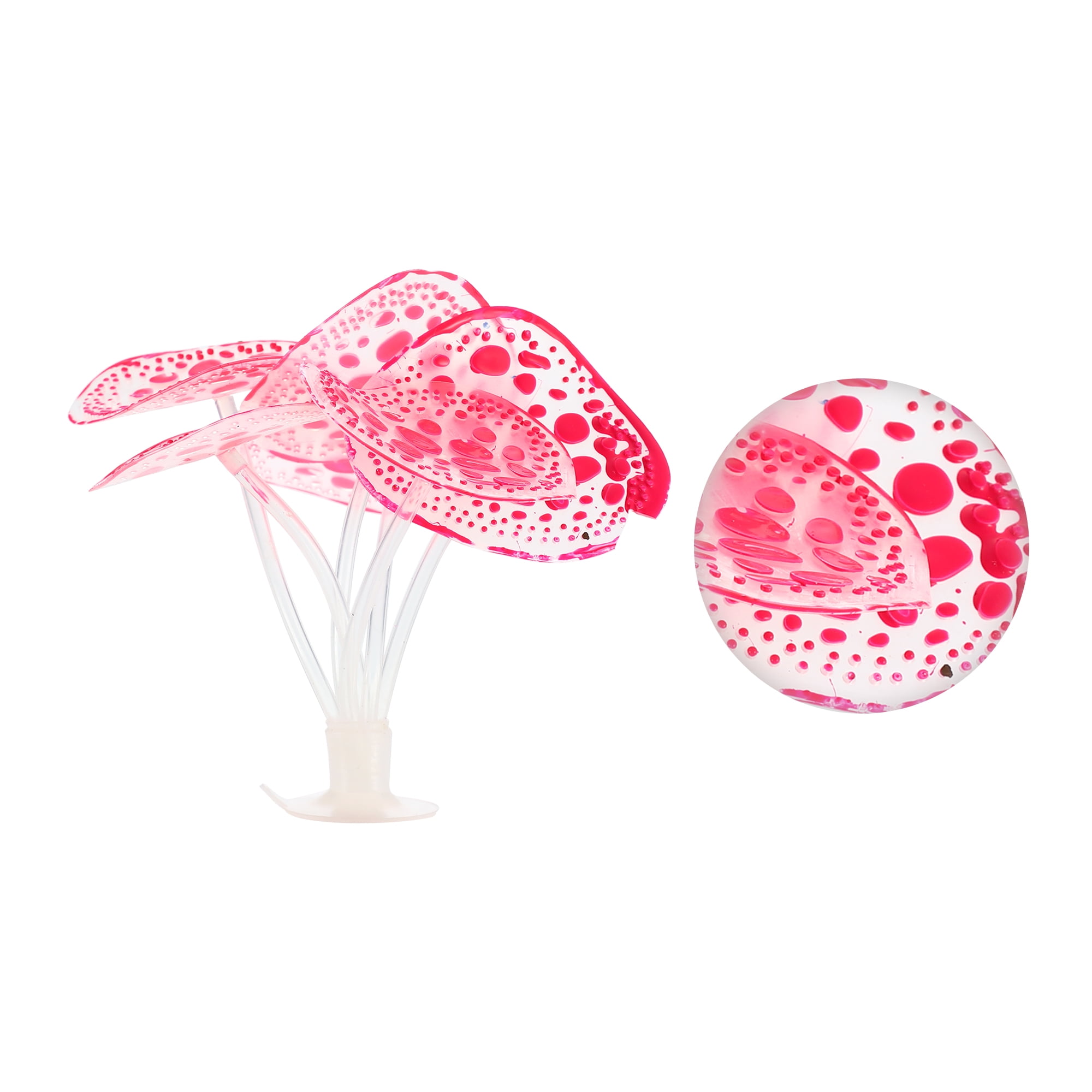 Vocoste Soft Silicone Glowing Aquarium Simulation Coral with Sucker ...