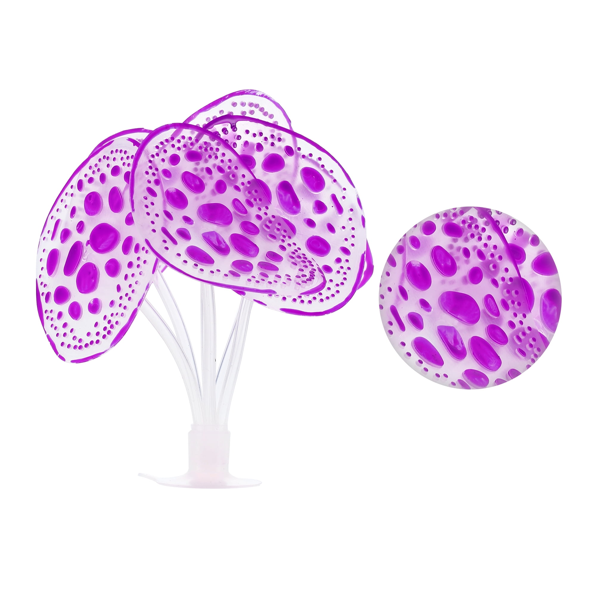 Vocoste Soft Silicone Glowing Aquarium Simulation Coral with Sucker ...