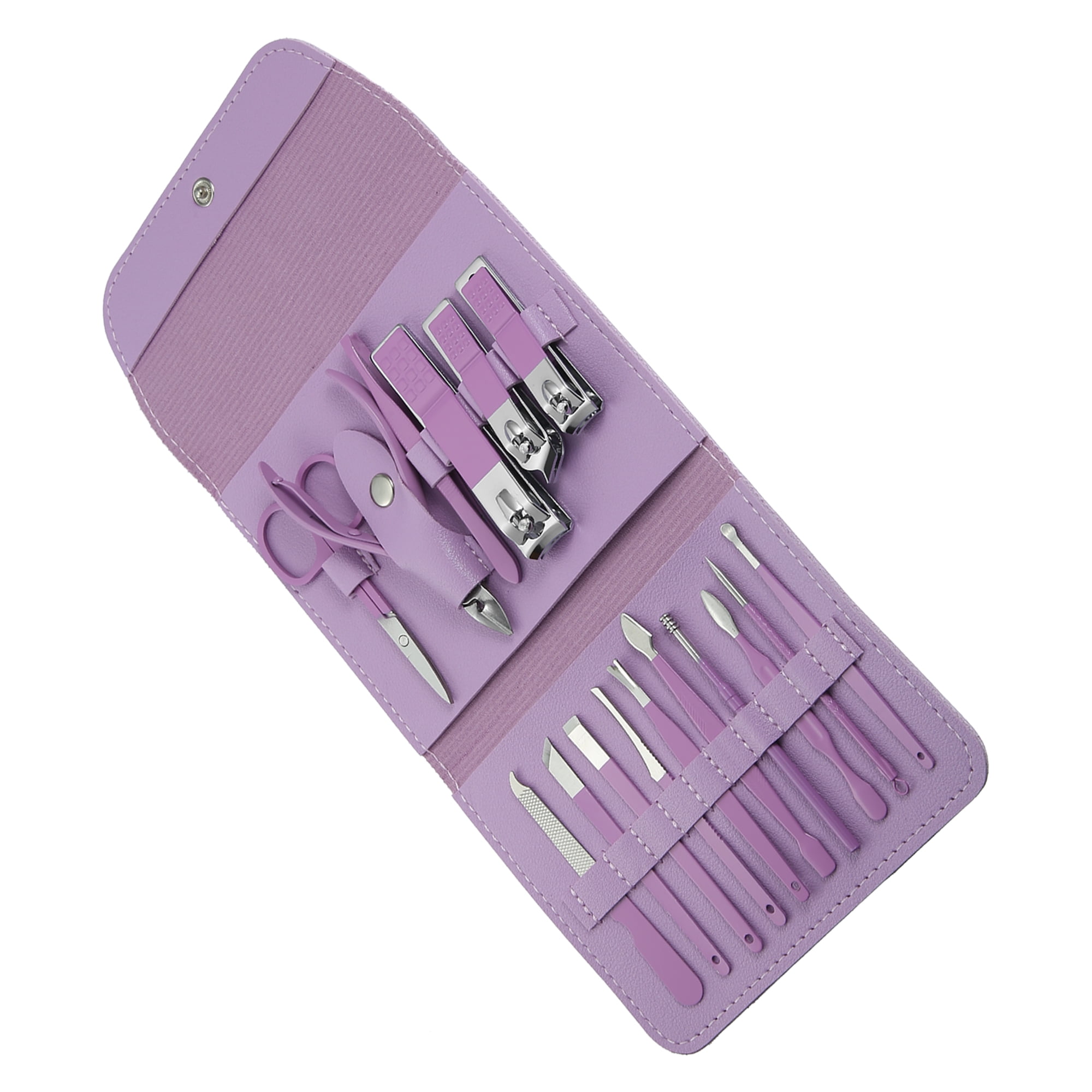 Vocoste Professional Stainless Steel Nail Clippers, Pedicure Kit with ...