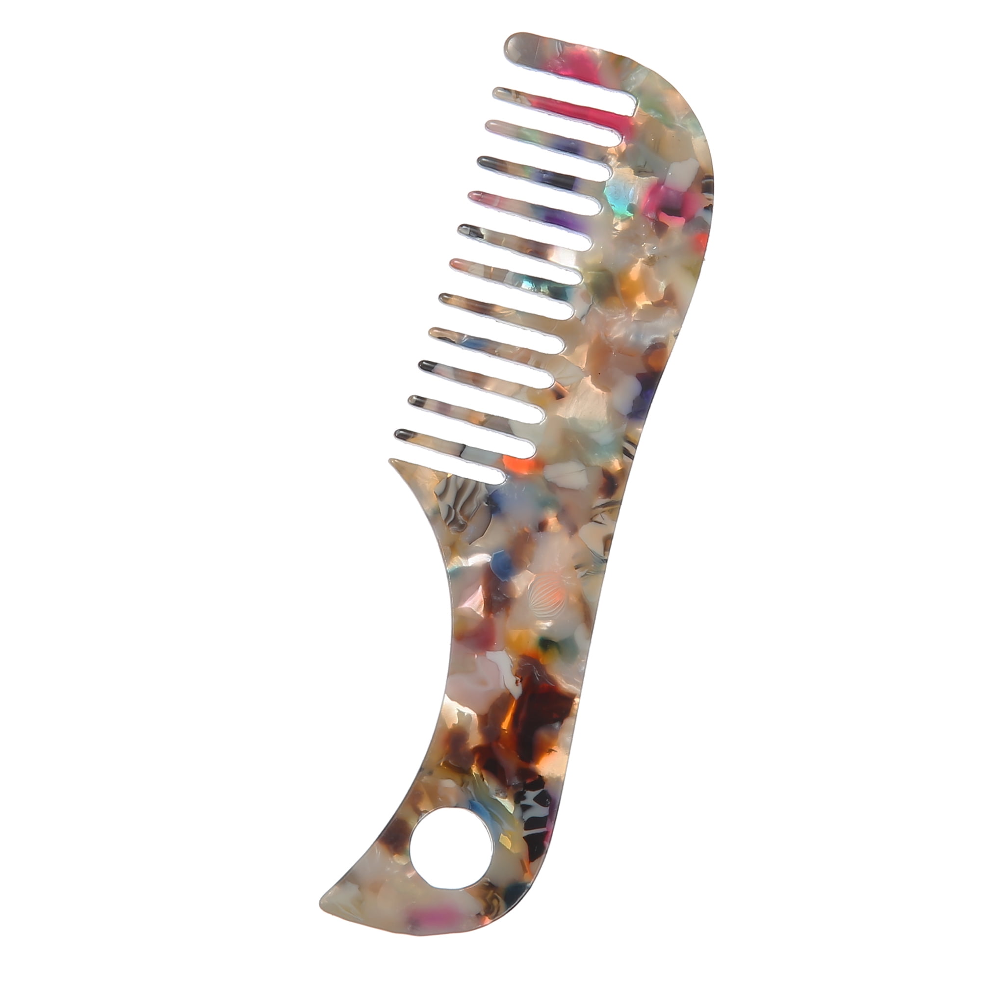 Vocoste Wide Tooth Comb Acetate Wide Comb for Curly Hair Thick Hair Assorted Color - Walmart.com