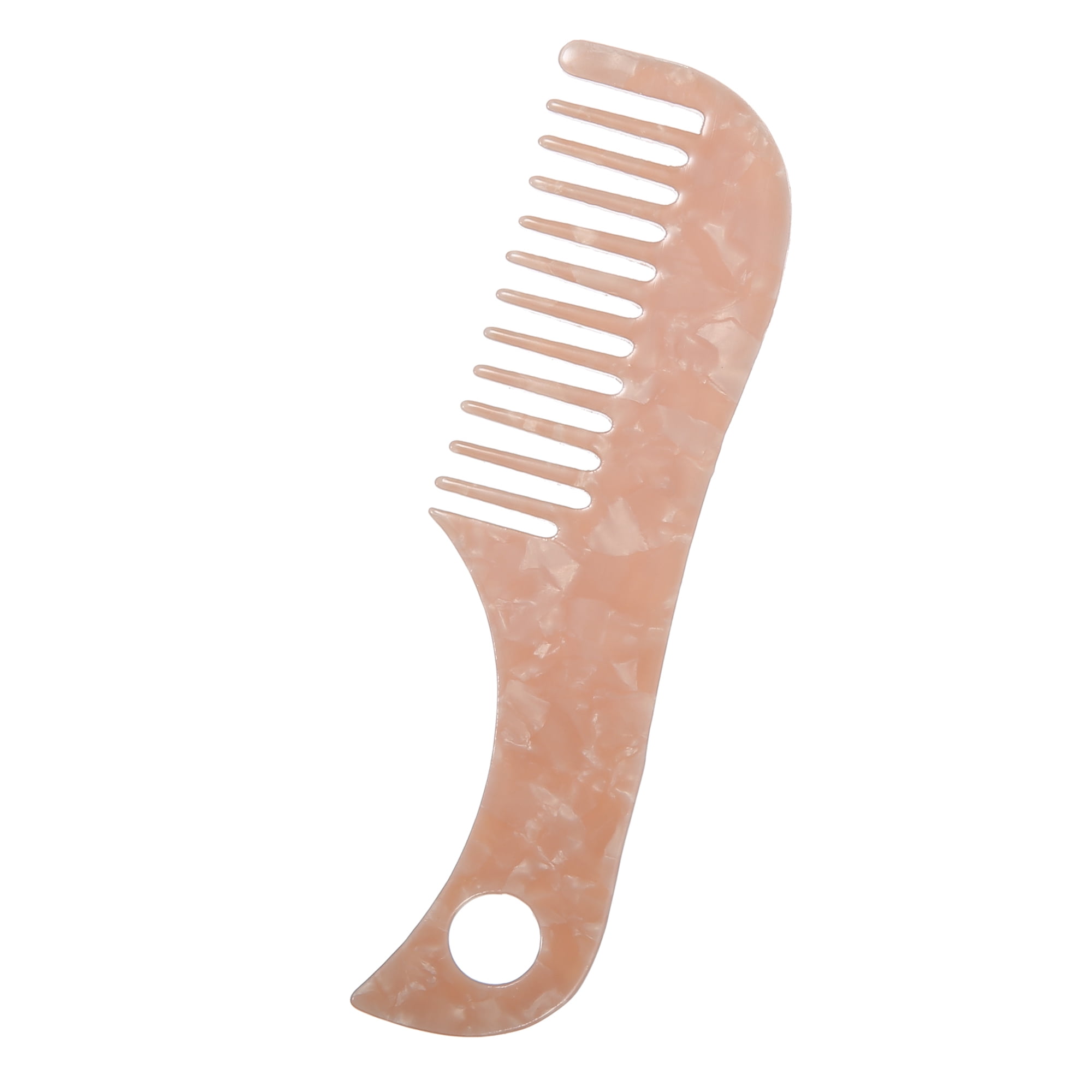 Vocoste Wide Tooth Comb Acetate Wide Comb for Curly Hair Thick Hair Wet Hair Pink - Walmart.com