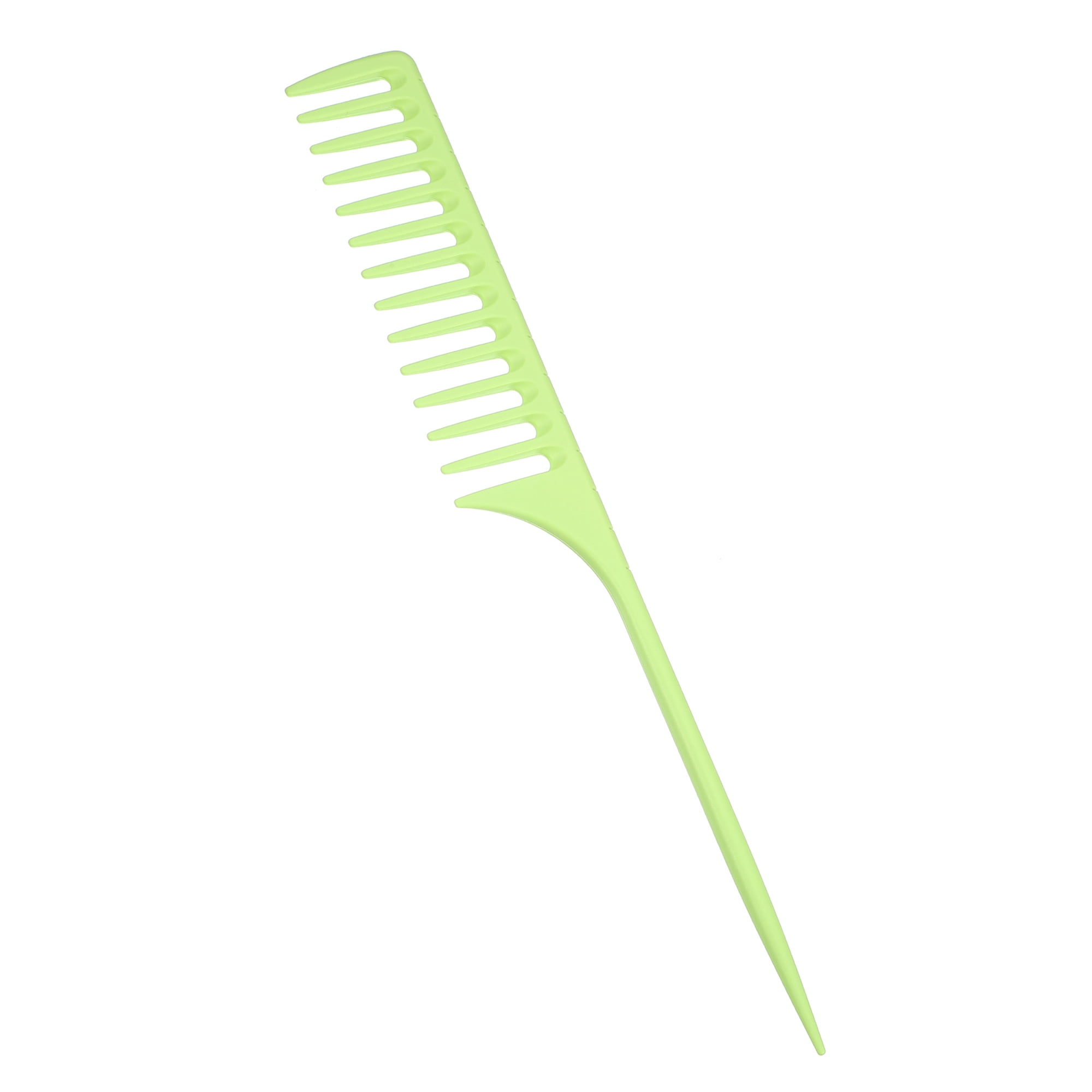 Vocoste Wide Tooth Rat Tail Comb Plastic Tip Tail Combs for Wet Curly ...