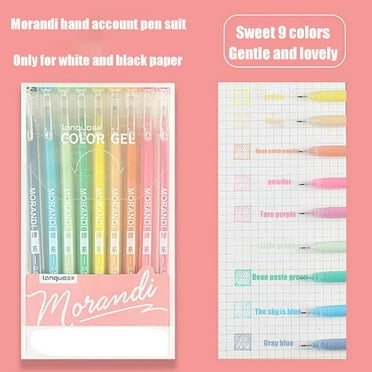 TANMIT 36 Unique Colors Gel Pens Set Fine Point Art Marker, Neon ...