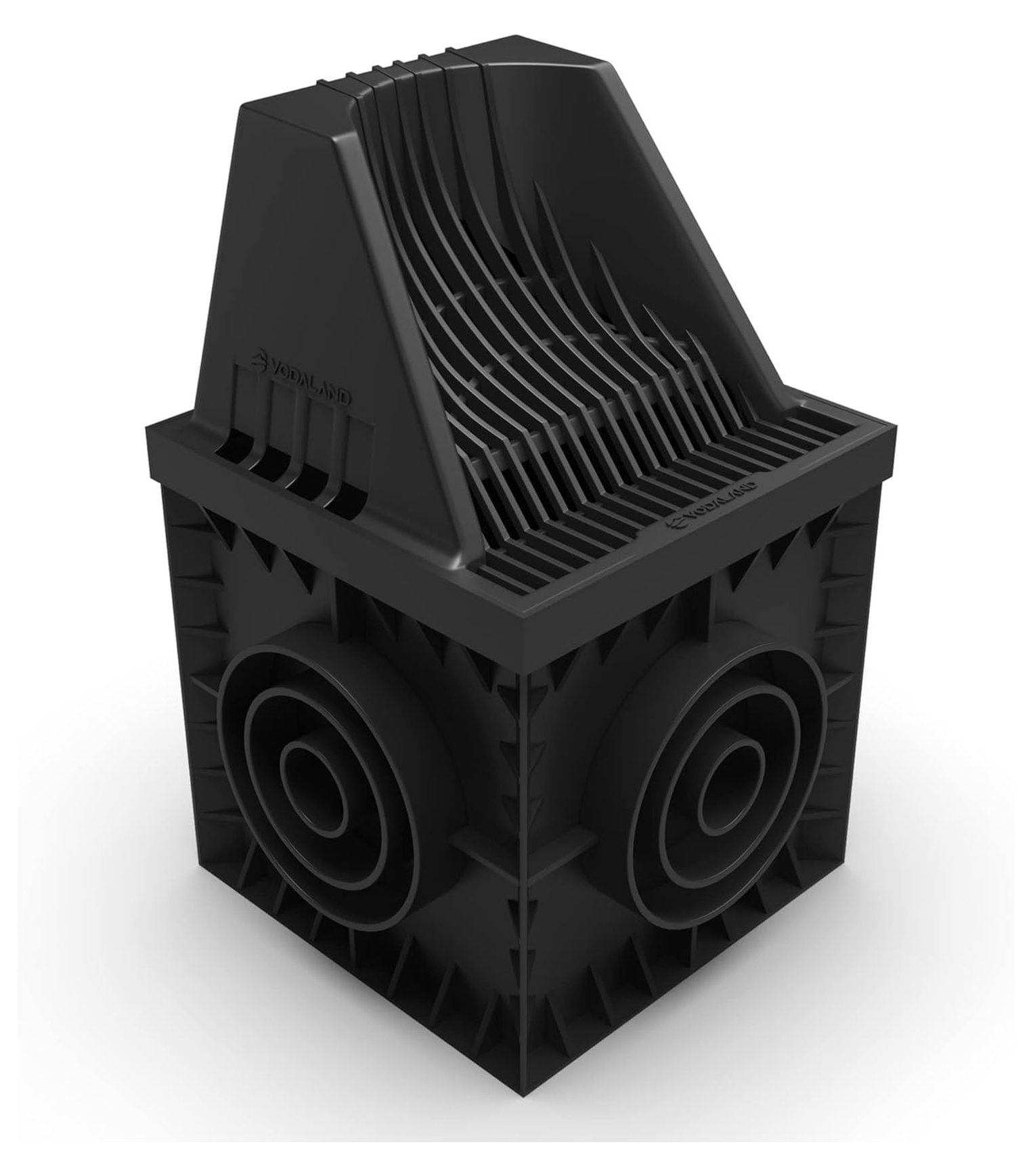 Vodaland 12x12 Catch Basin Downspout Guard, Block, Prevents Pipe ...