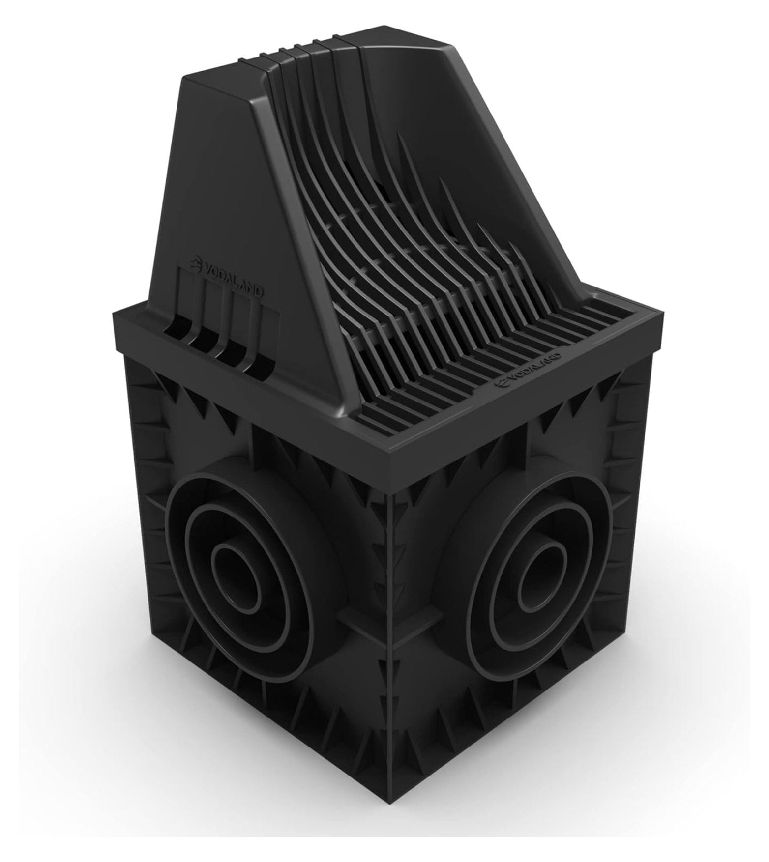 Vodaland 12x12 Catch Basin Downspout Guard, Block, Prevents Pipe ...