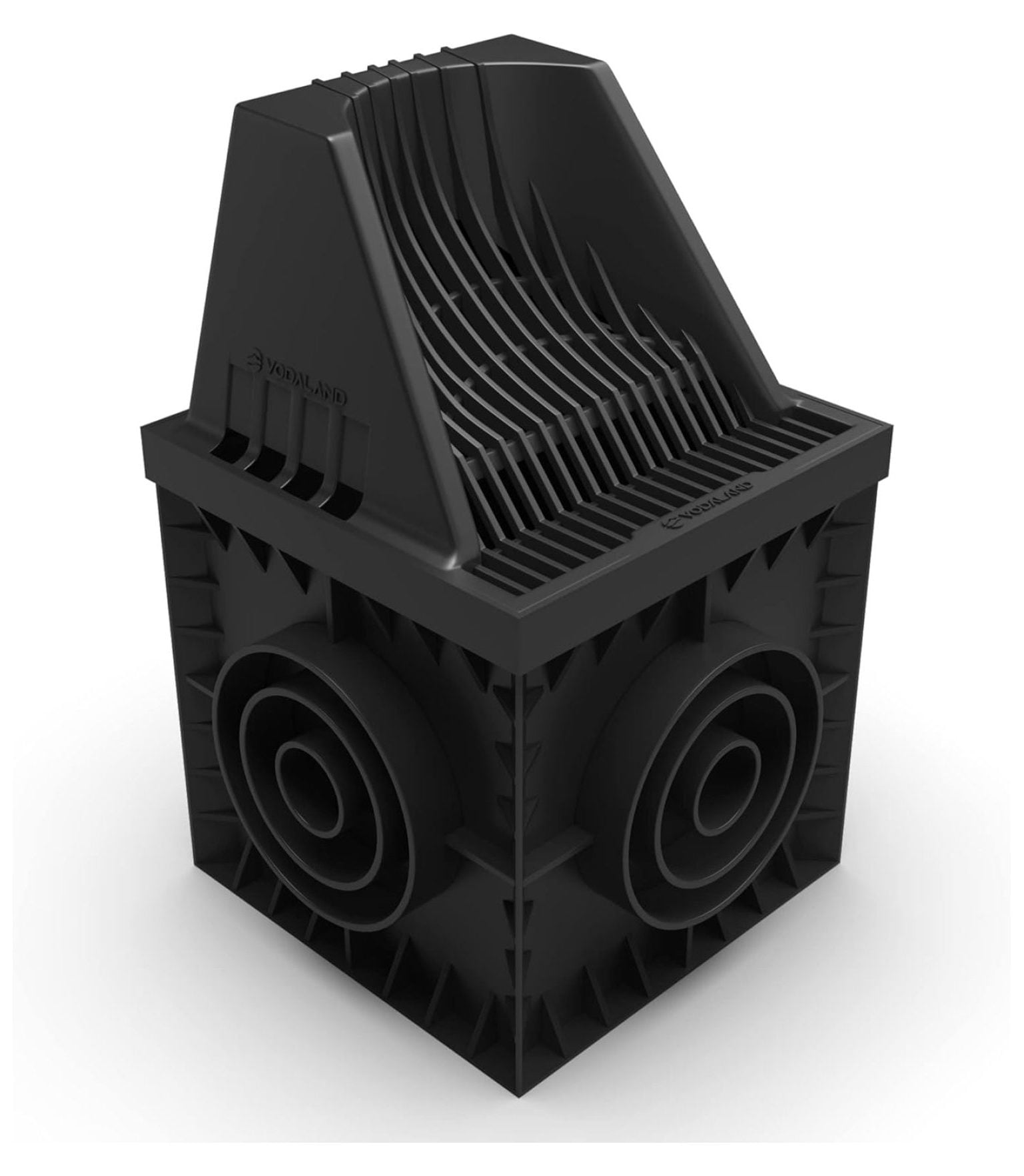 Vodaland 12x12 Catch Basin Downspout Guard, Block, Prevents Pipe ...