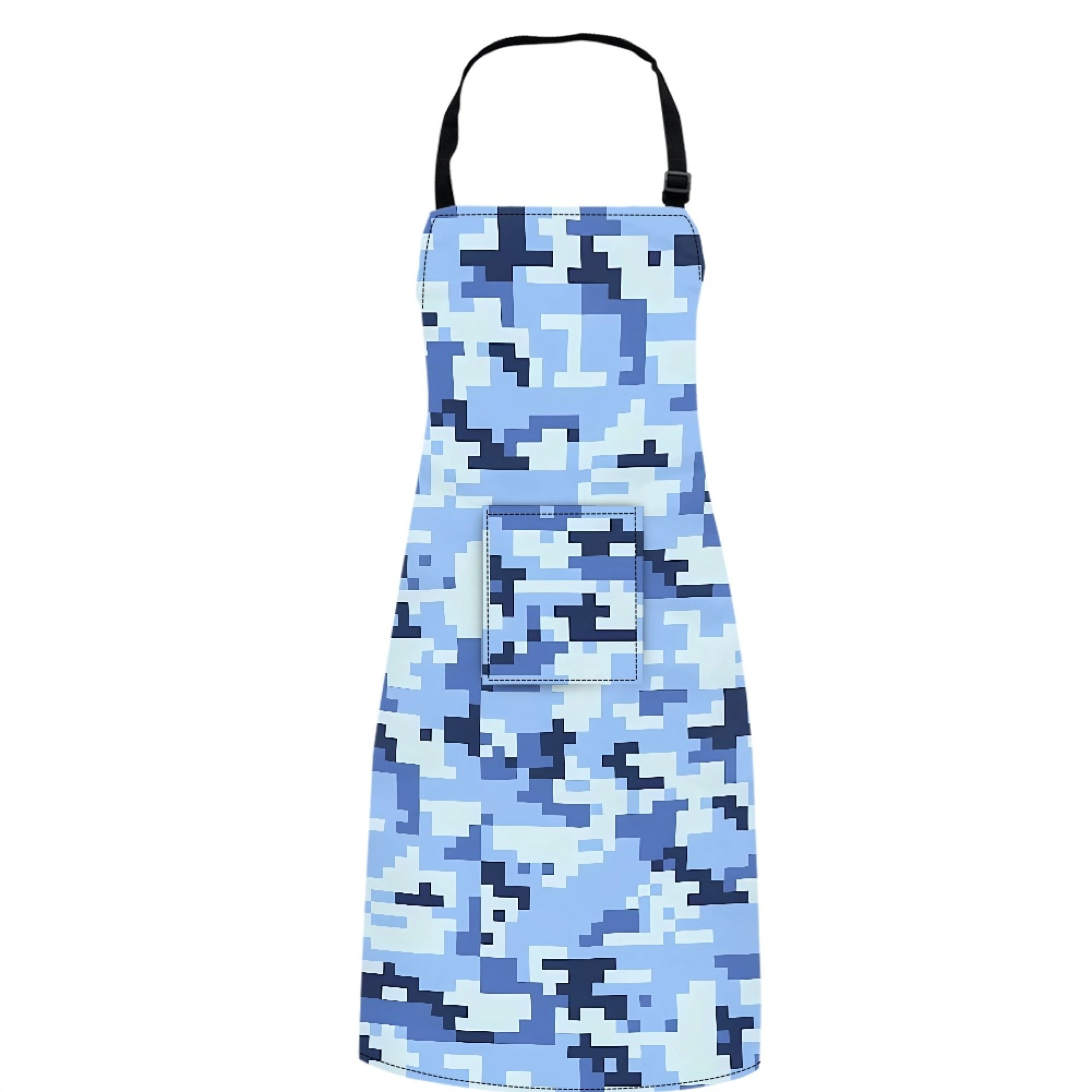 Vodetik Store Aprons for Men with Pockets Waterproof Camo Chef Apron ...