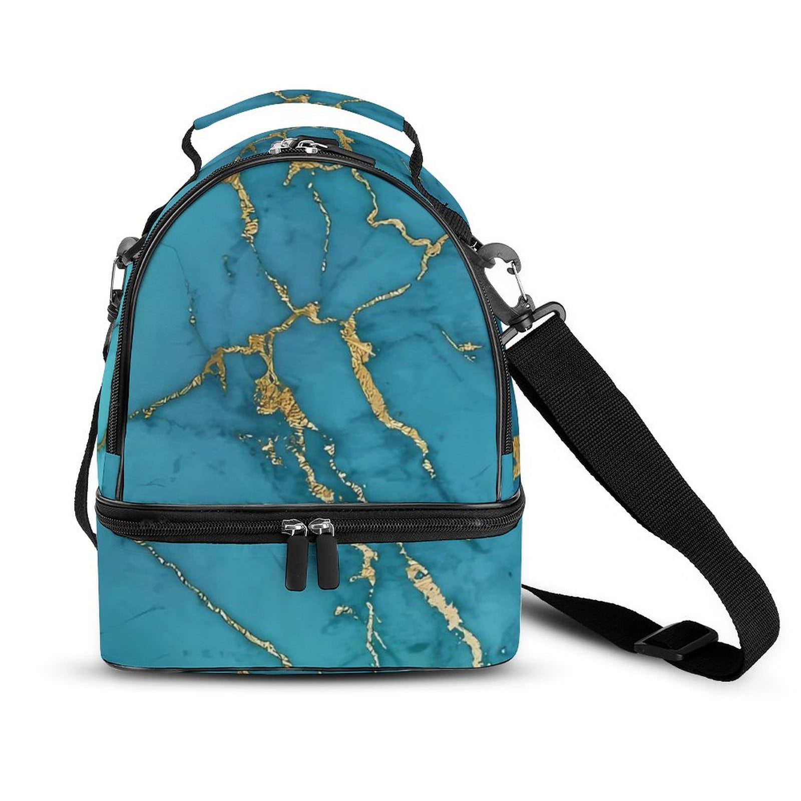 Vodetik Store Brocatel Marble Lunch Box for Boys Reusable Insulated ...