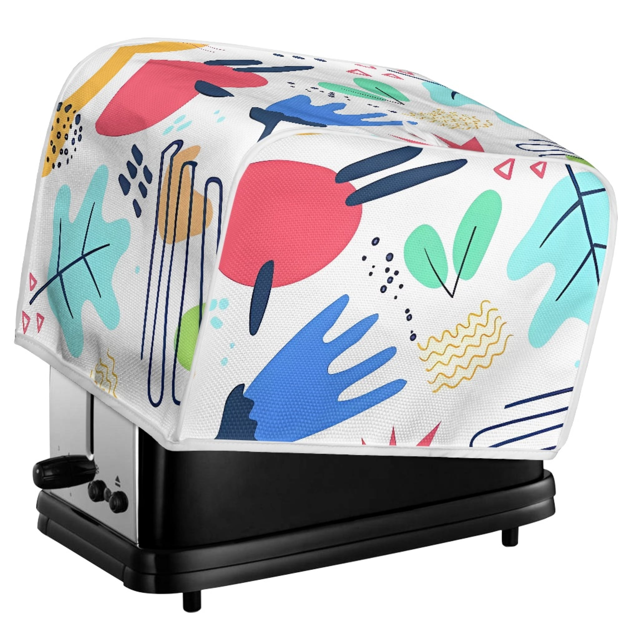 Vodetik Store Floral Print Toaster Cover Kitchen Small Appliance Cover ...