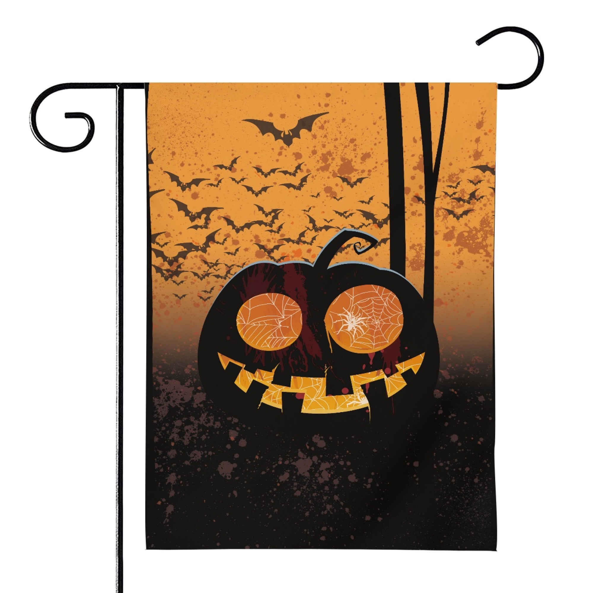 Vodetik Store Halloween Garden Flag 12x18 Inch Double Sided Halloween ...