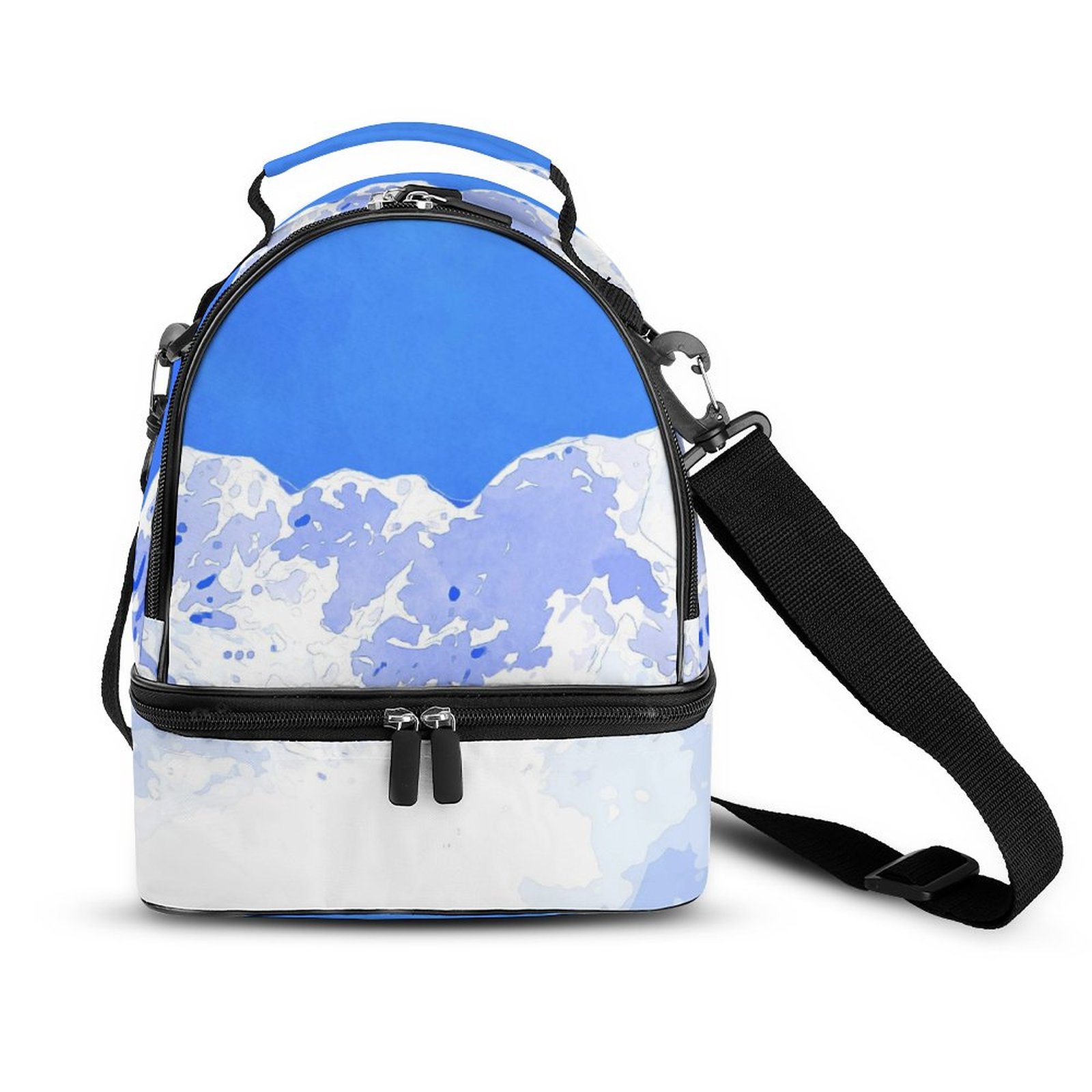 Vodetik Store Oil Painting Lunch Bag for Teen Insulated Double Deck ...