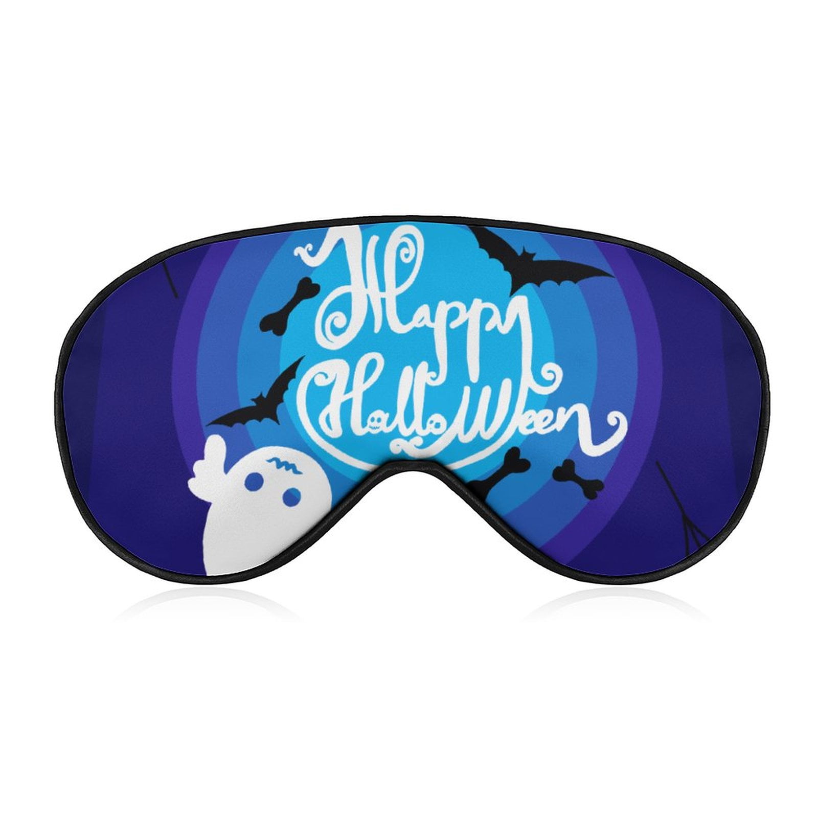 Vodetik Store Sleep Mask with Adjustable Strap Halloween Light Blocking ...