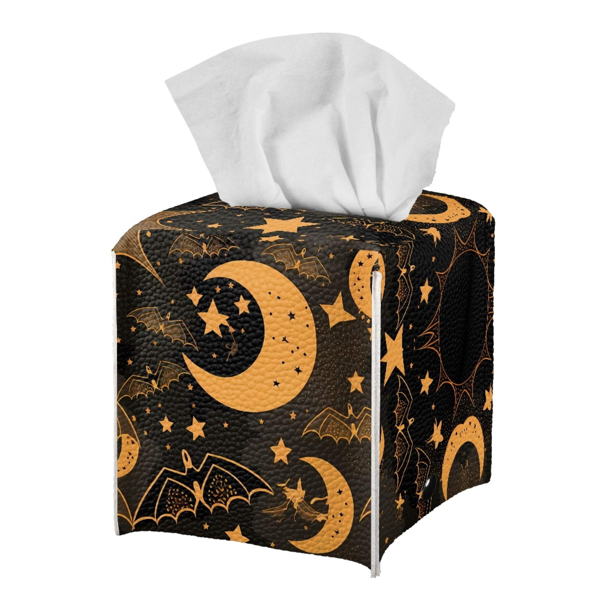 Vodetik Store Tissue Box Cover Square Galaxy PU Leather Decorative ...