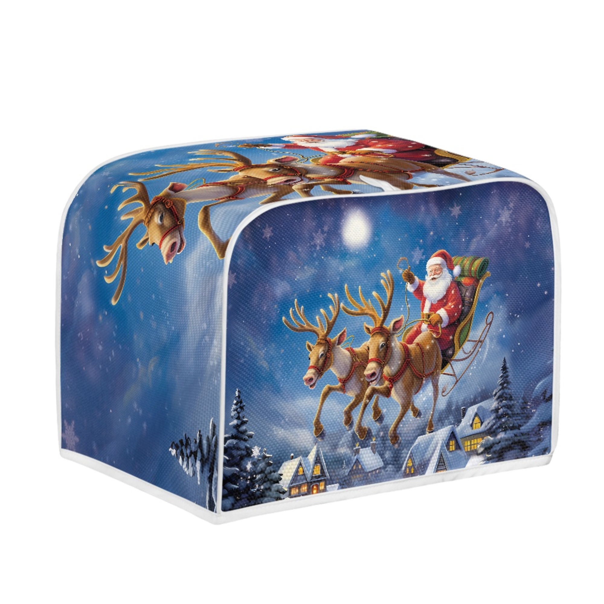 Vodetik Store Toaster Cover Christmas Kitchen Small Appliance Case ...