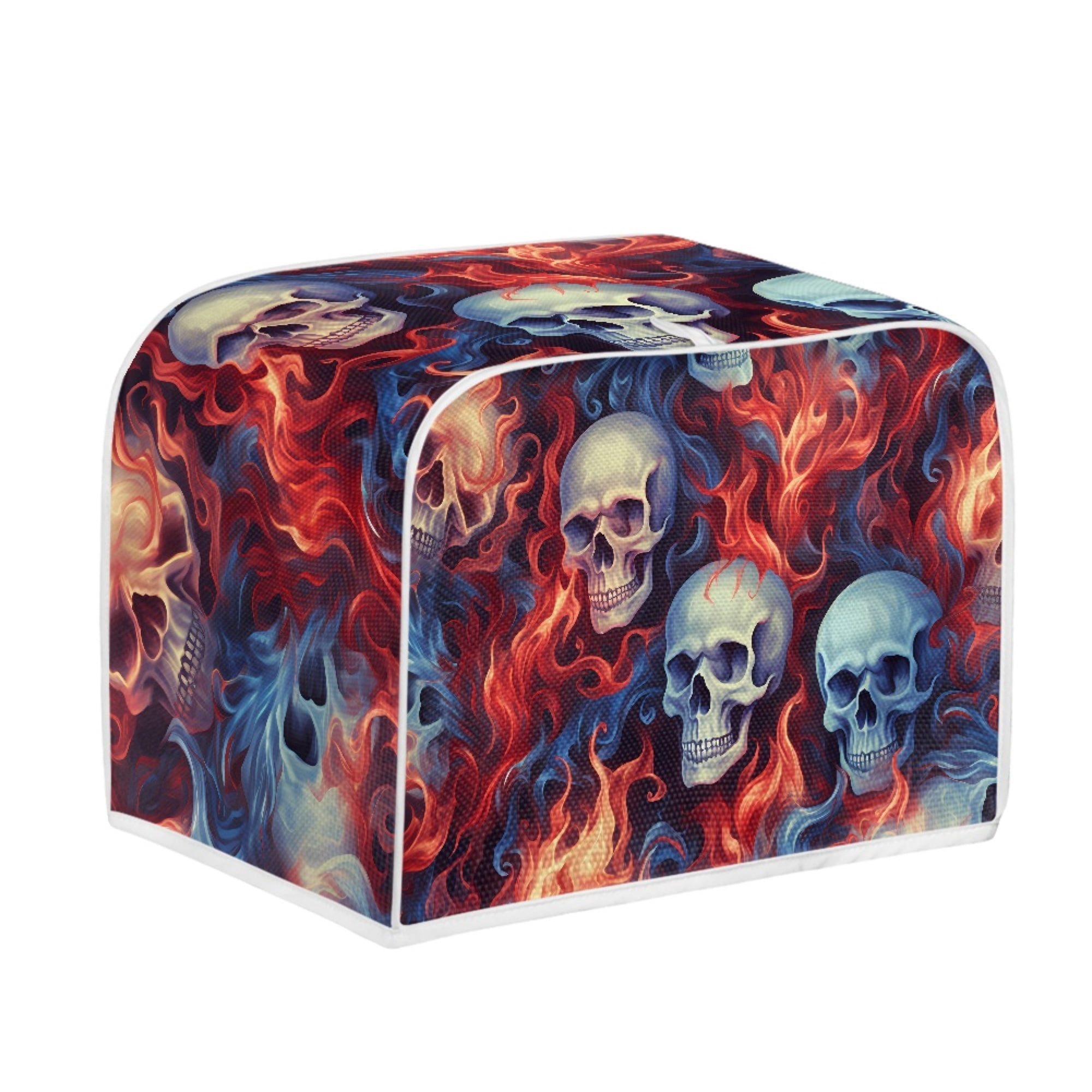 Vodetik Store Toaster Cover Skull Kitchen Small Appliance Cover for 2 ...