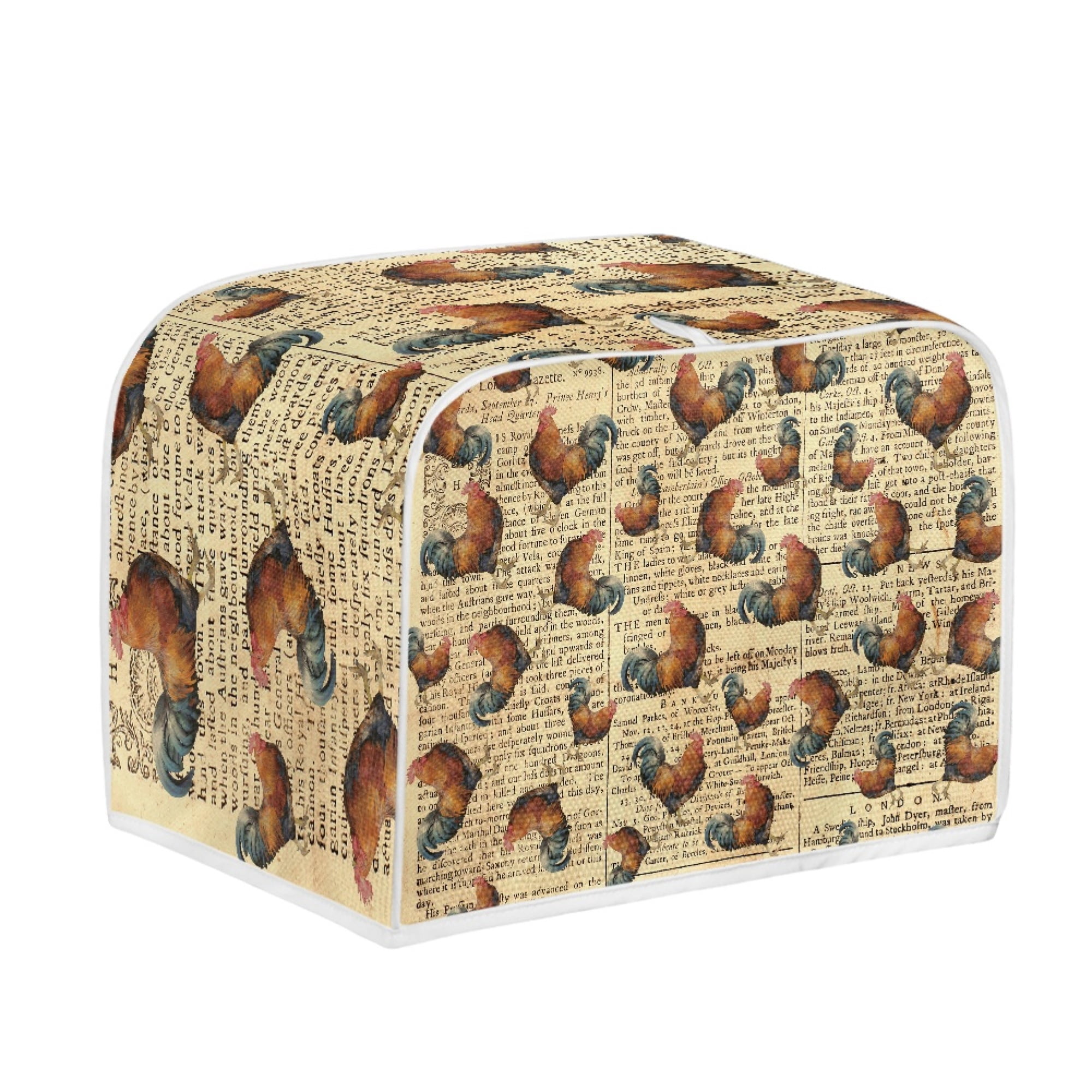 Vodetik Store Toaster Cover Turkey Pattern Kitchen Small Appliance Case ...