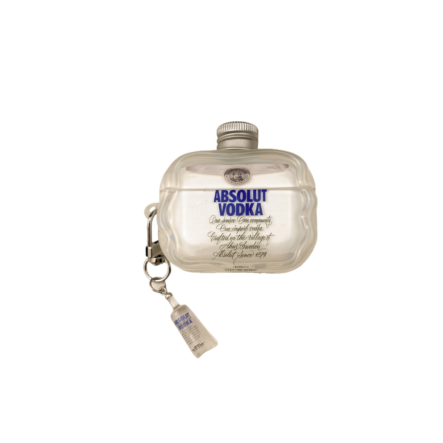 Vodka Bottle Cap Case for AirPods Pro 2, Creative 3D Design Protective ...