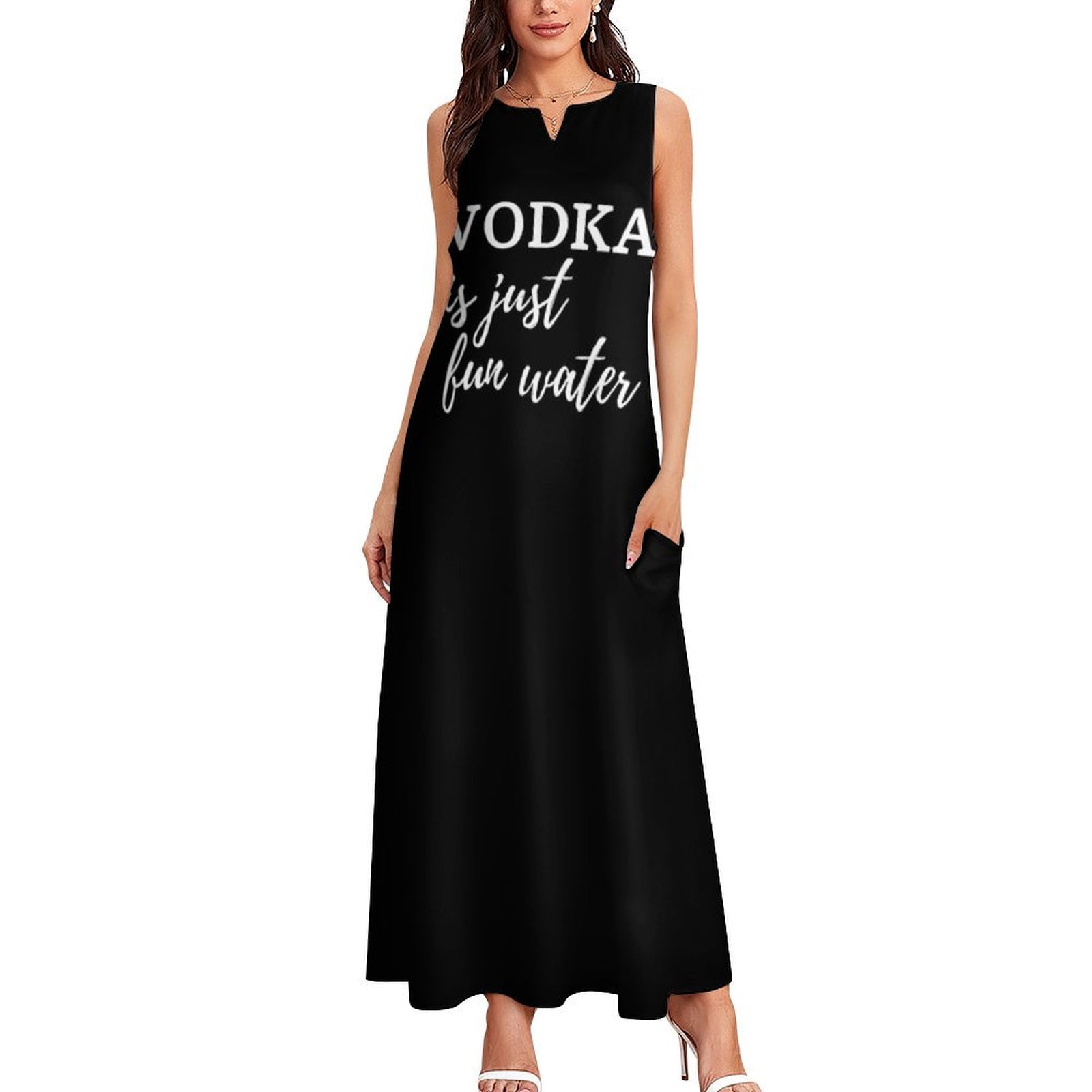 Vodka is just fun water Long Dress wedding dresses for parties clothes ...