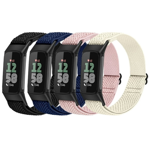ASIASN-5 Pack Stretchy Nylon Watch Bands Compatible with Garmin ...
