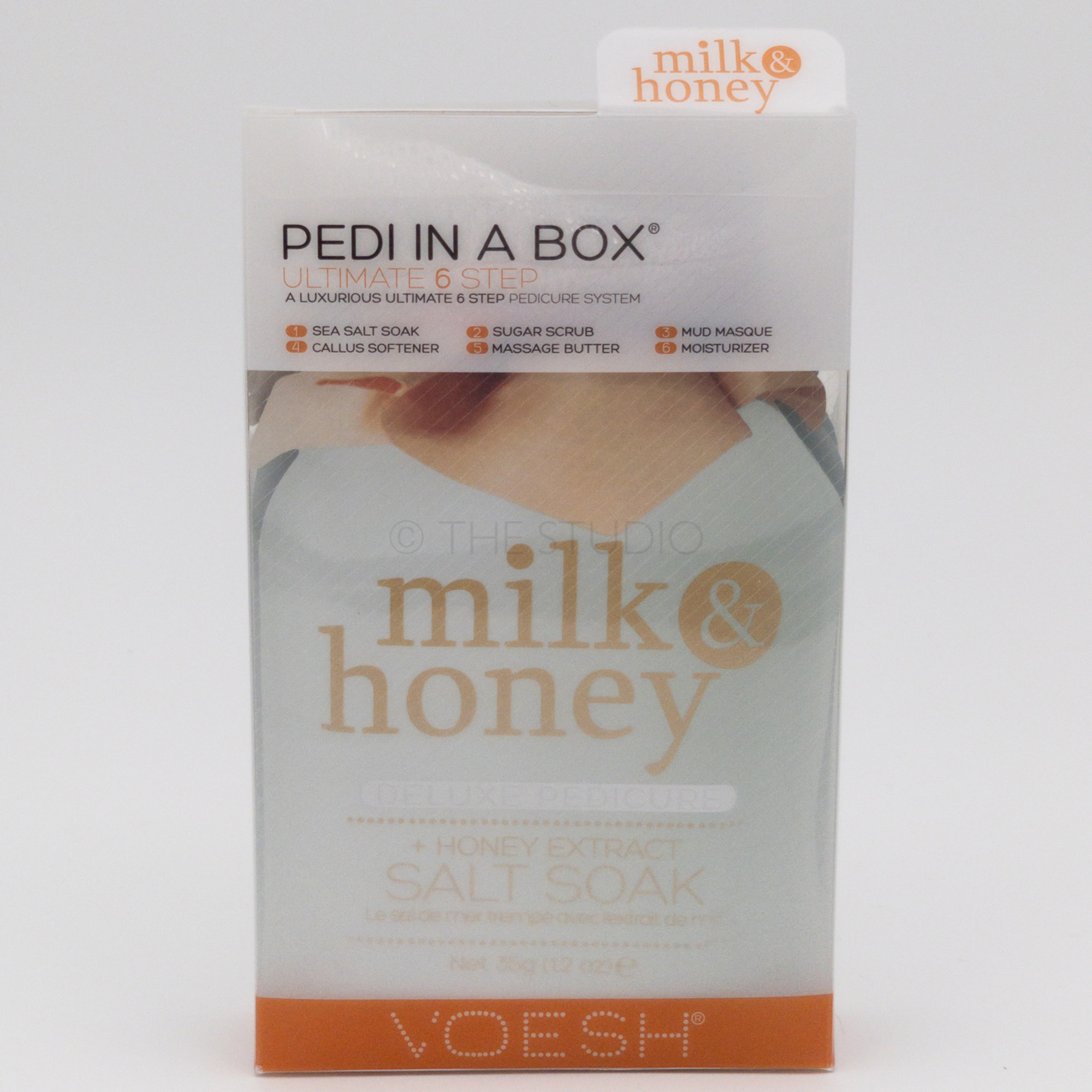 Voesh - 6 Step - Pedi in a Box - Milk & Honey - 1 Ct - Walmart.com