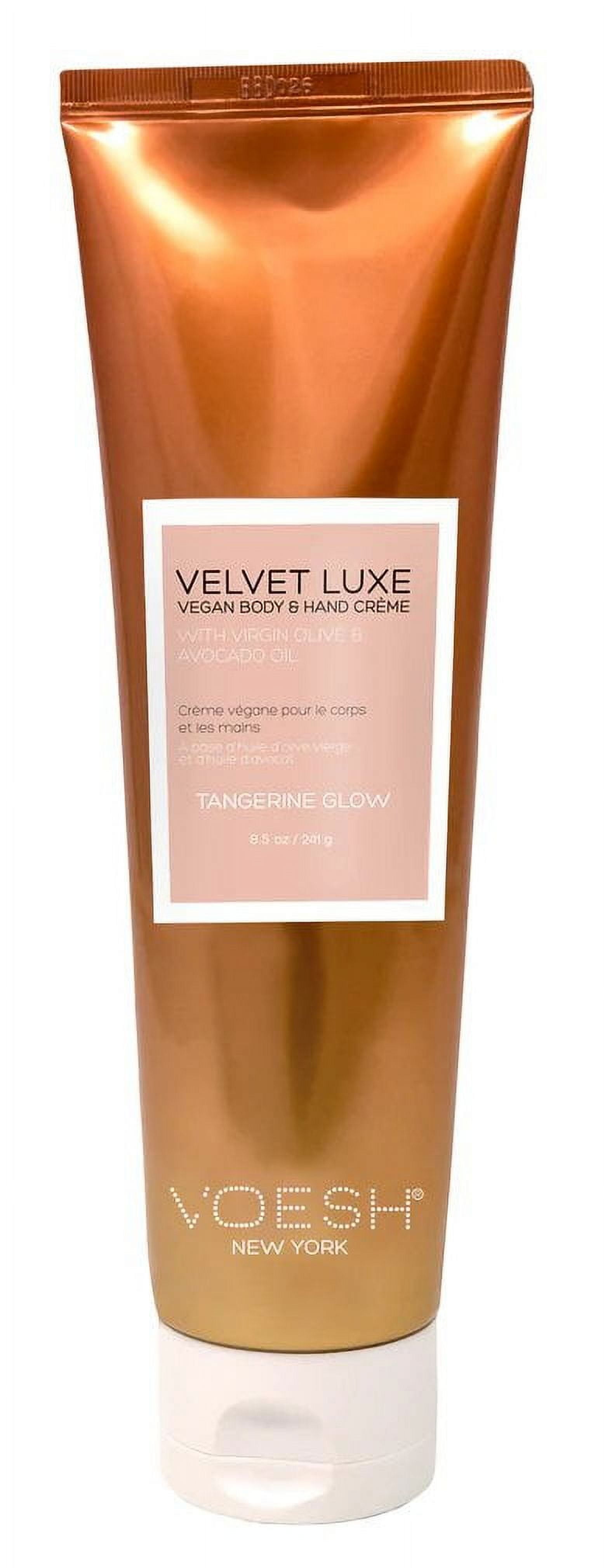 Voesh Velvet Luxe Vegan Hand & Body Cream - Tangerine Glow, Organic ...
