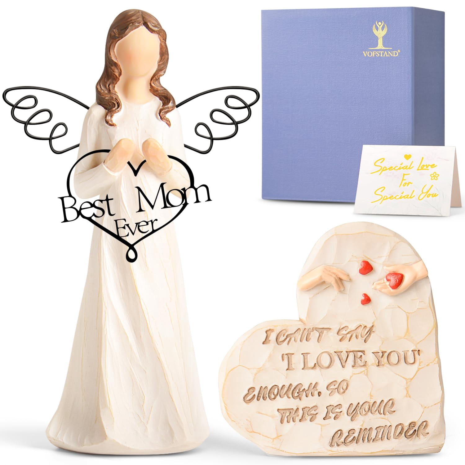 Vofstand Best Mom Ever Figurines - Mothers Day Unique Gifts for Mom ...